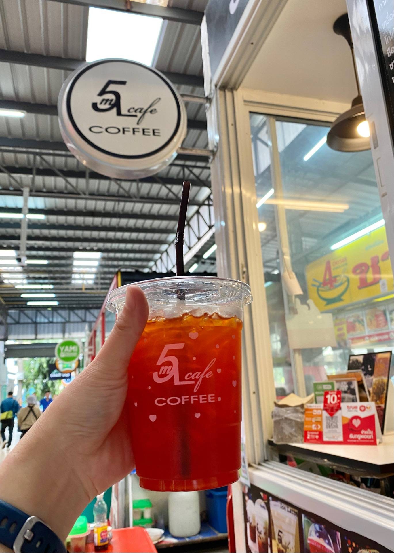 รีวิว ML5 Cafe & Coffee ตลาดรวมทรัพย์ - ร้านที่กินมาตั้งแต่สีลม