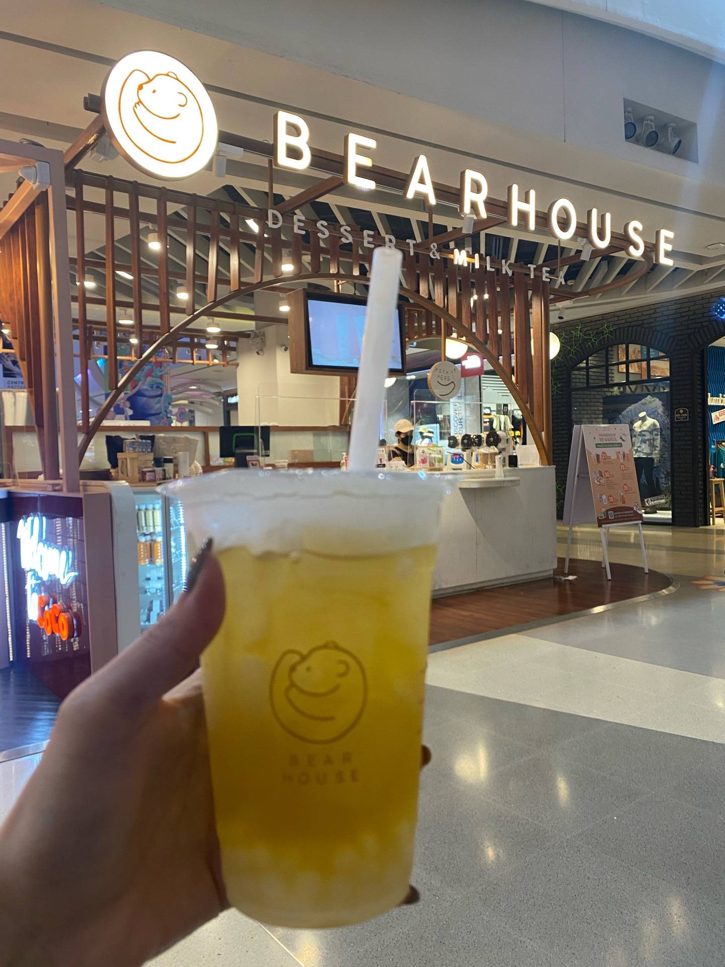 รีวิว Bearhouse เซ็นทรัล พระราม 9 - ไข่มุกโมจิอร่อยยยย - Wongnai