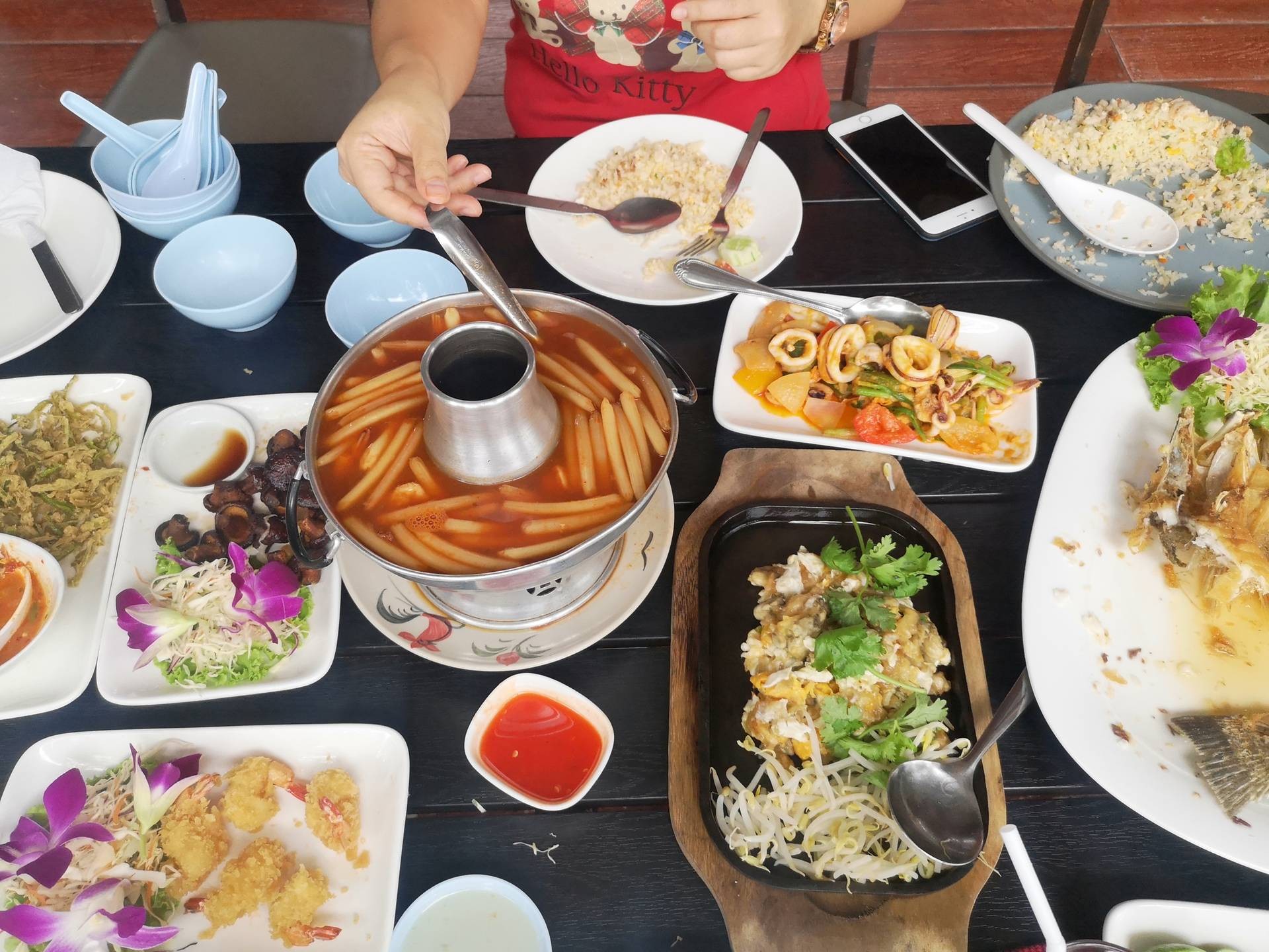 รวม ๆ ร้าน Boss Thai & Seafood Restaurant (river)