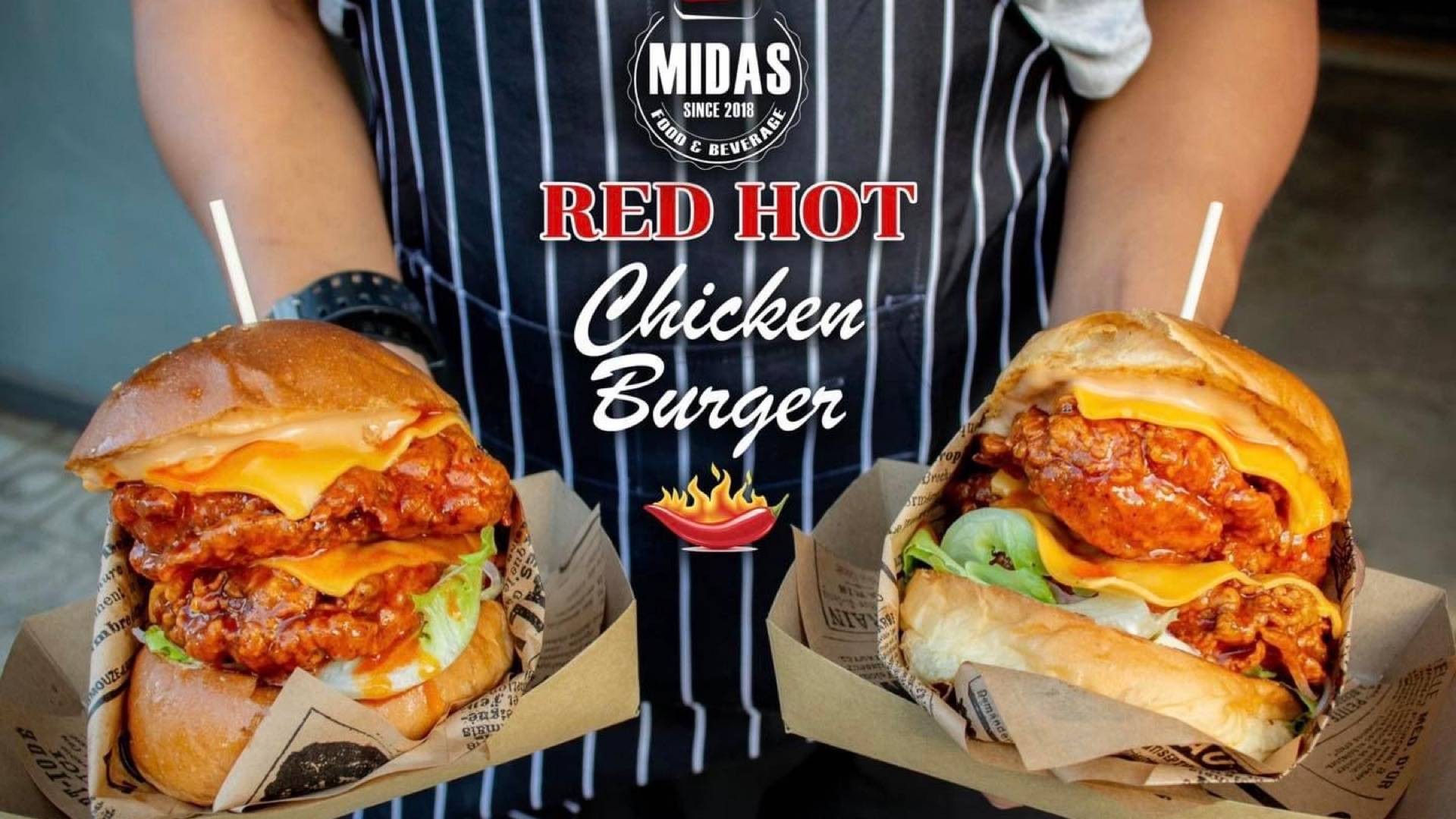 The Midas Burger - เดอะ ไมดาส เบอร์เกอร์ - สั่งอาหารเดลิเวอรี | Wongnai ...