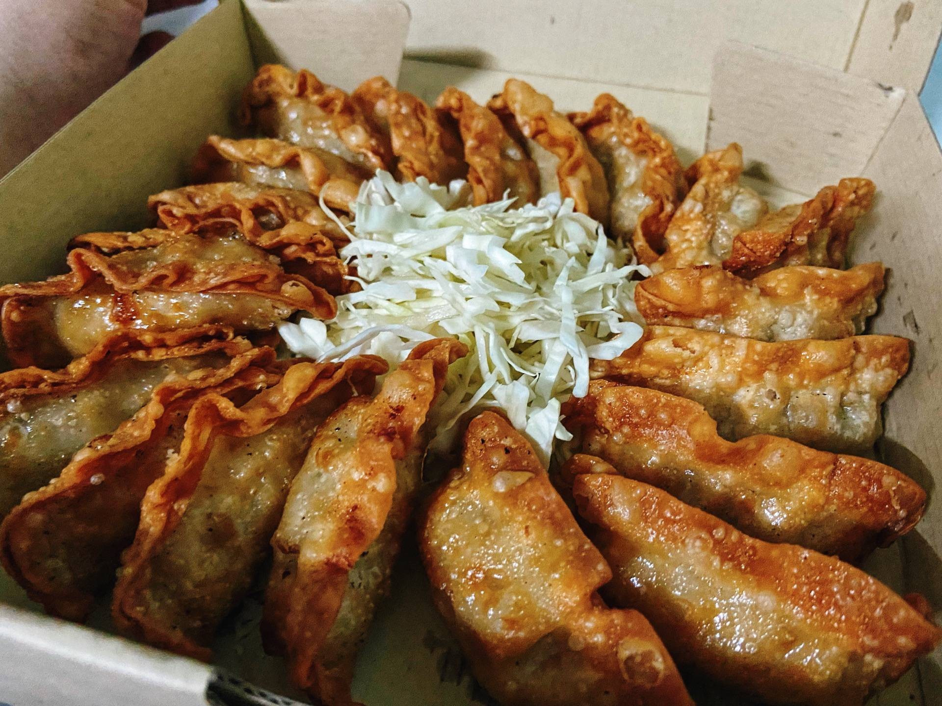 รีวิว เกี๊ยวซ่า Stupid fries & D-fried 89 plaza 89plaza - เกี๊ยวซ่าทอด ...