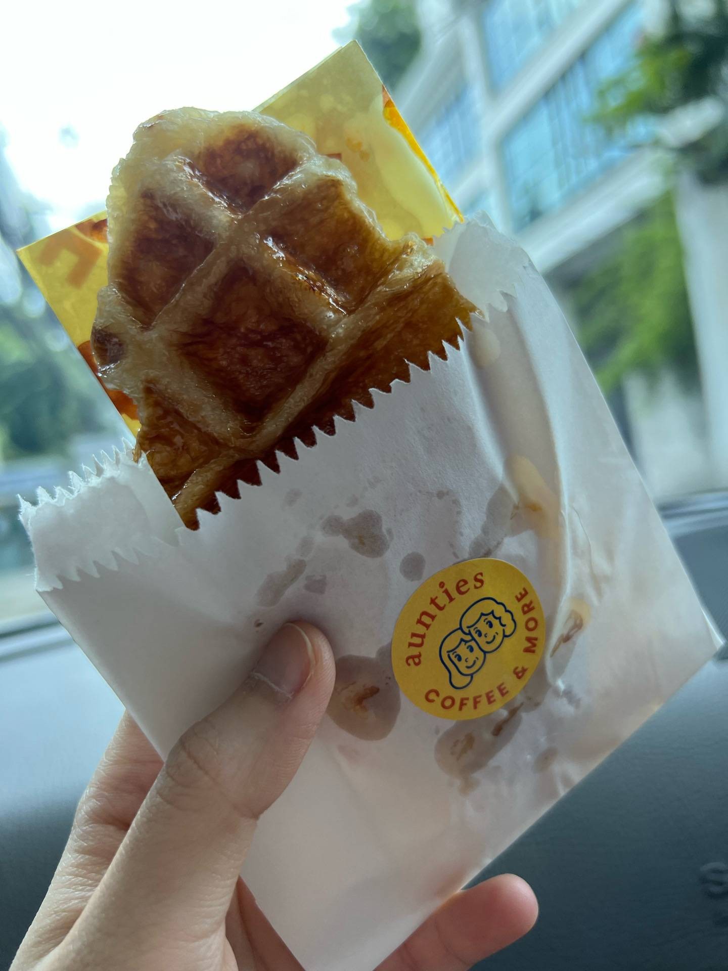 รีวิว aunties coffee Thonglor - Croffle อร่อยดี ร้านเล็กกกกก
