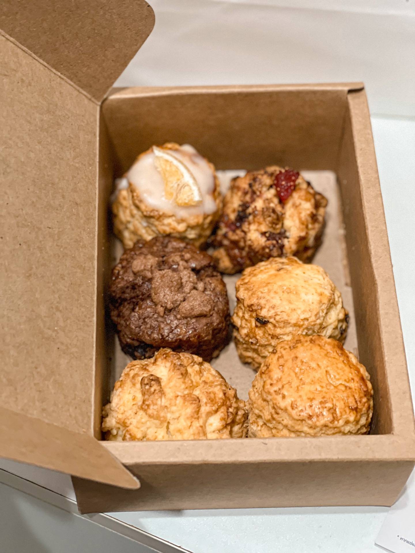 Original (Plain) Scone ร้าน Baker Bricks Baker Bricks Phrom Phong