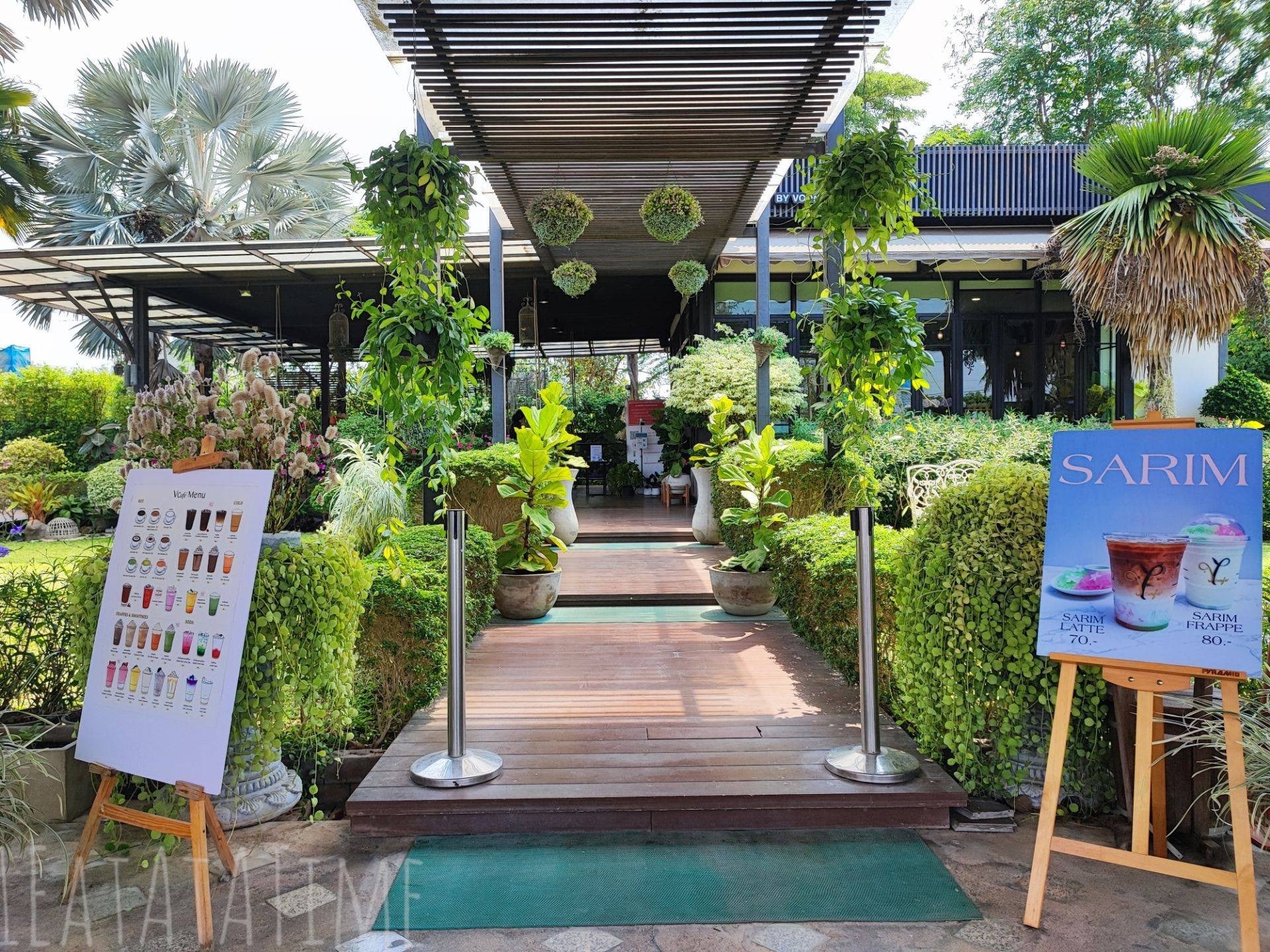 รีวิว V Café By Voonsen Tharua - ร้านคาเฟ่ข้างร้านขายของฝากวุ้นเส้นท่าเรือ