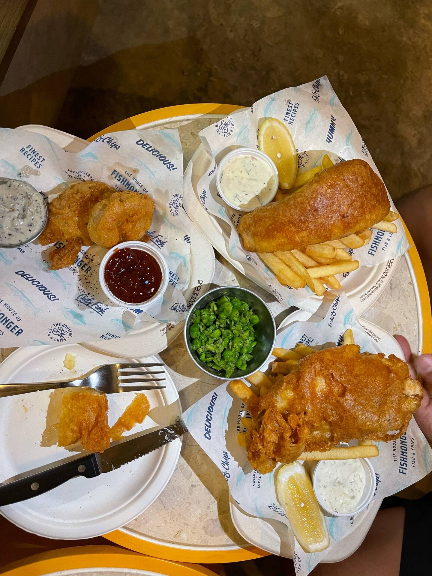 รีวิว Fishmonger - The House of Fish & Chips - เหมือนคาดหวังมากเกินไป 😢 ...