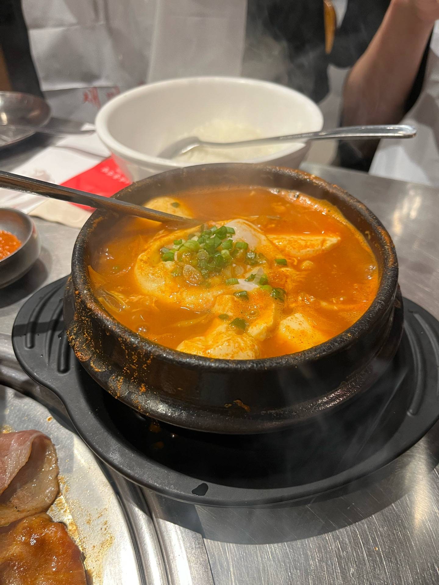 Sundubu Jjigae ร้าน Saemaeul Central World - Wongnai