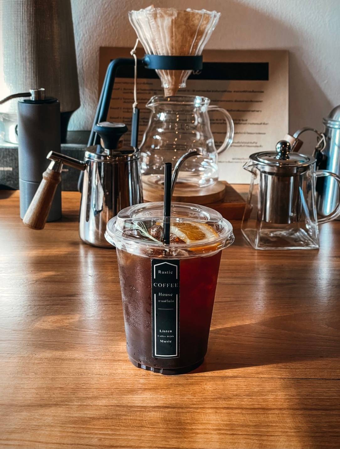 รีวิว Rustic Coffee House - กาแฟหอมมาก