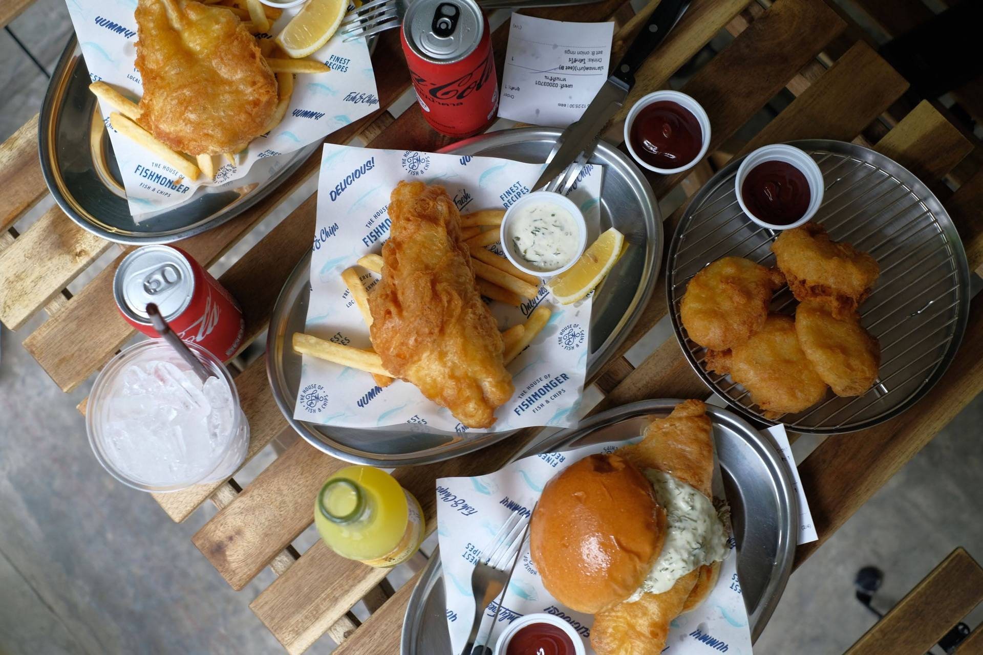 รีวิว Fishmonger - The House of Fish & Chips - ปลาทอดแบบดี คนอย่างแน่น ...
