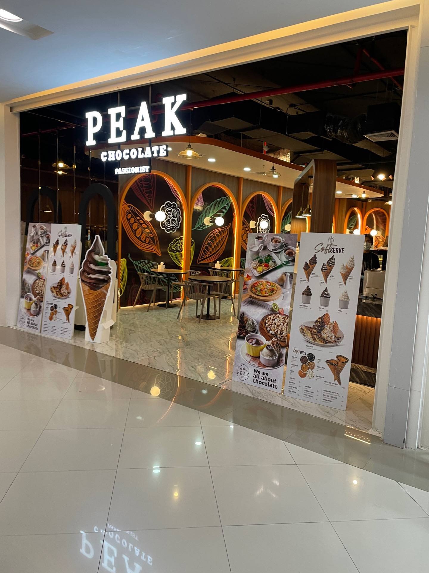 รีวิว Peak Chocolate Passionist Seacon Srinakarin - Peak มี chocolate