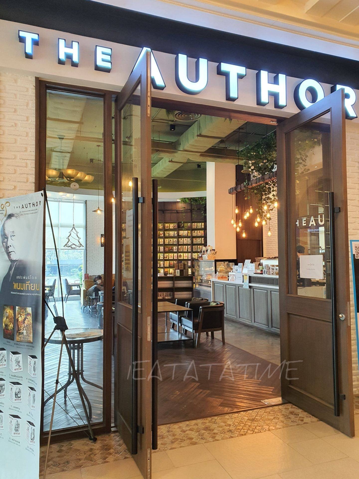 รีวิว The Author Book Cafe - คาเฟ่หนังสือนิยาย