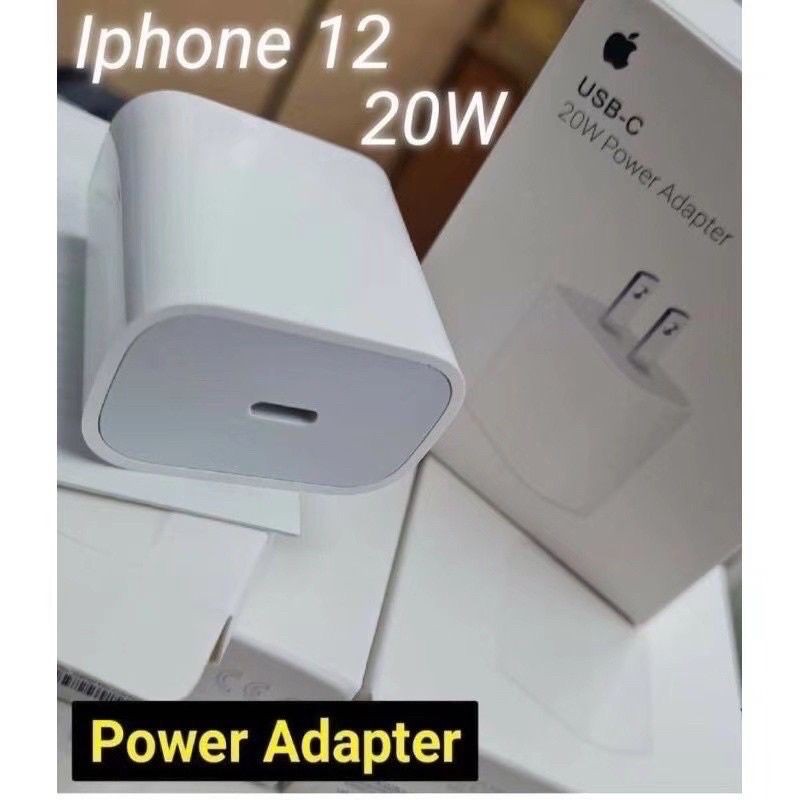 adapter iPhone 12 20 วัตต์ • image ร้าน ปิก้า มาร์ท ล้าน เล็ก เล็ก สาขา10