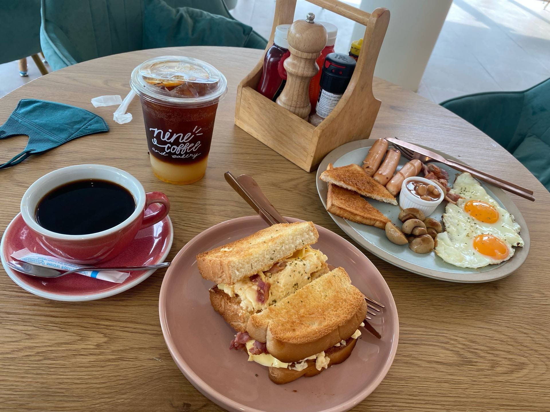 รีวิว Nine coffee and eatery - อาหารเช้าสุดฟินนน กาแฟดำทานง่าย เบาๆไม่ ...