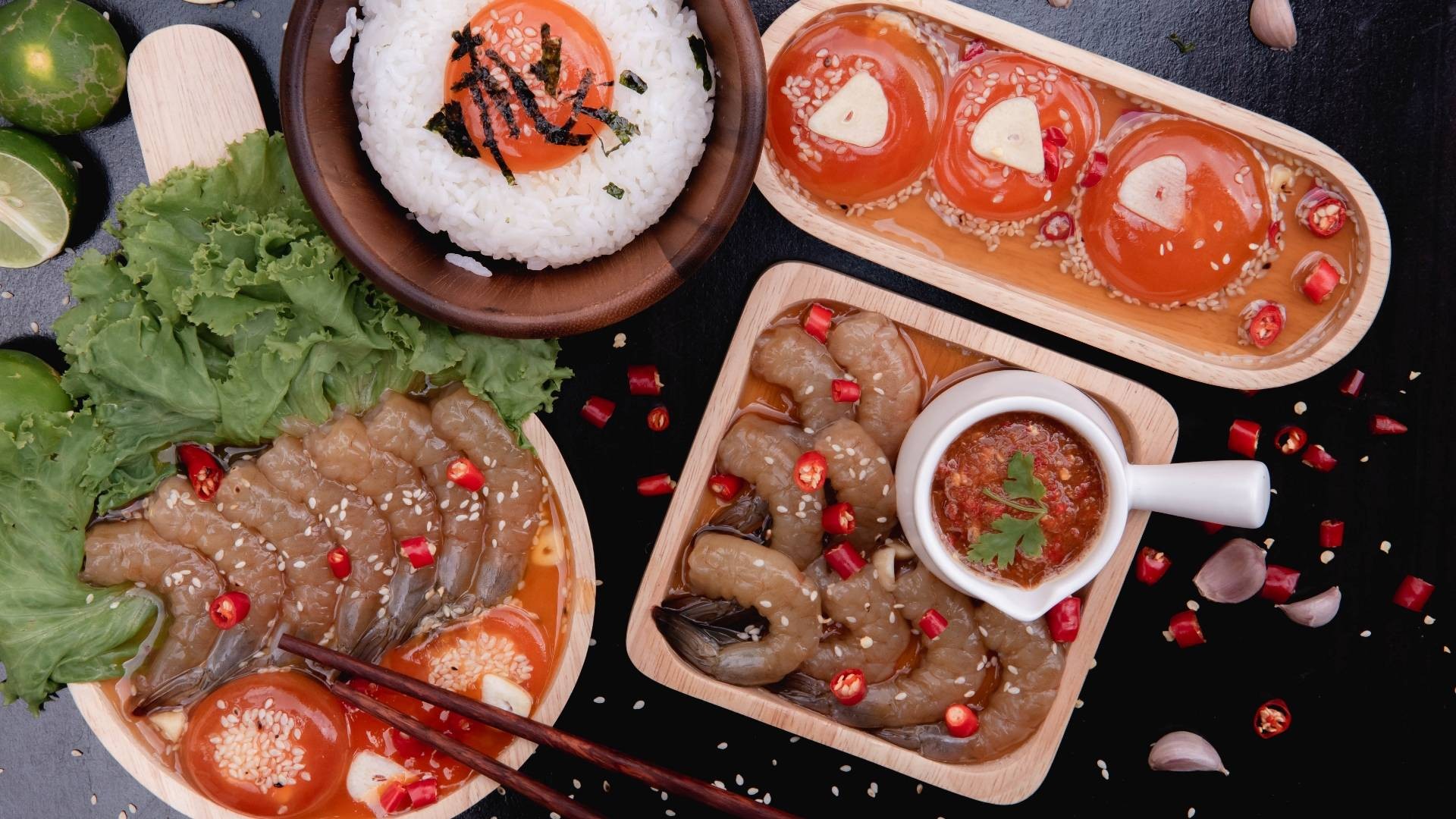 Dong Di Dong กุ้ง,แซลม่อน ดองซีอิ้ว - สั่งอาหารเดลิเวอรี | Wongnai x ...