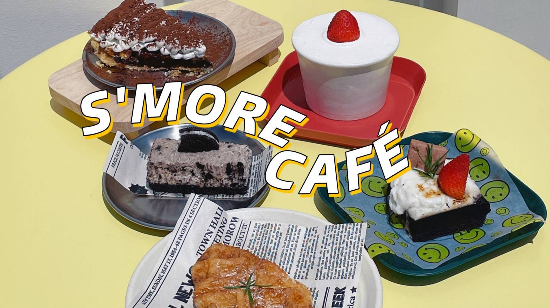 [รีวิว] ร้าน S’MORE CAFE HUAHIN หัวหิน | เมนูแนะนำ รูปภาพ ราคา