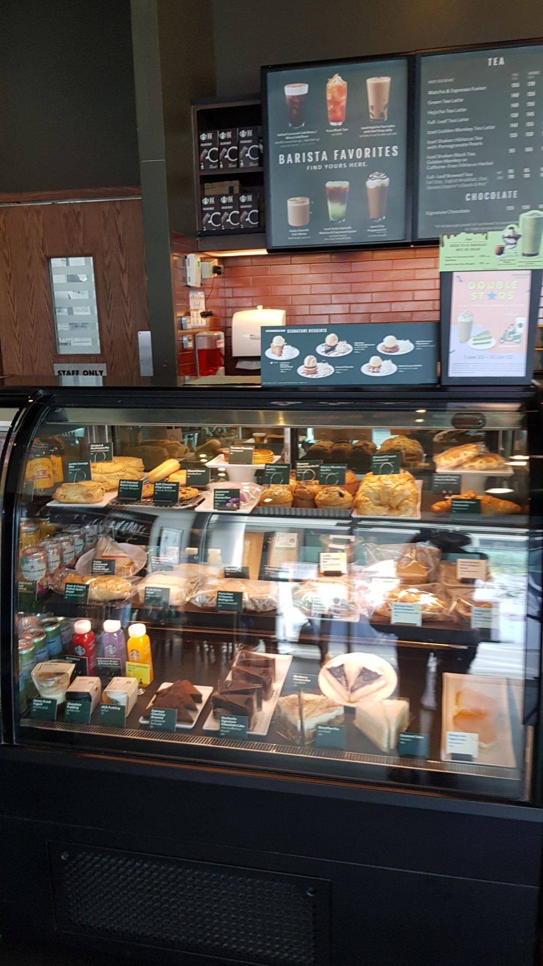 รีวิว Starbucks INT Rama 3 โซนด้านหน้า - starbucks coffee☕🍰