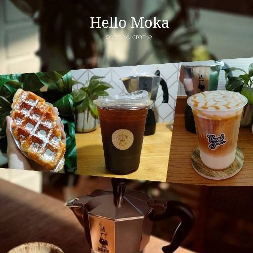 ร้าน Hello Moka Coffee&Croffle (กาแฟ Mokapot และ ครอฟเฟิล) | รีวิวร้านอาหาร