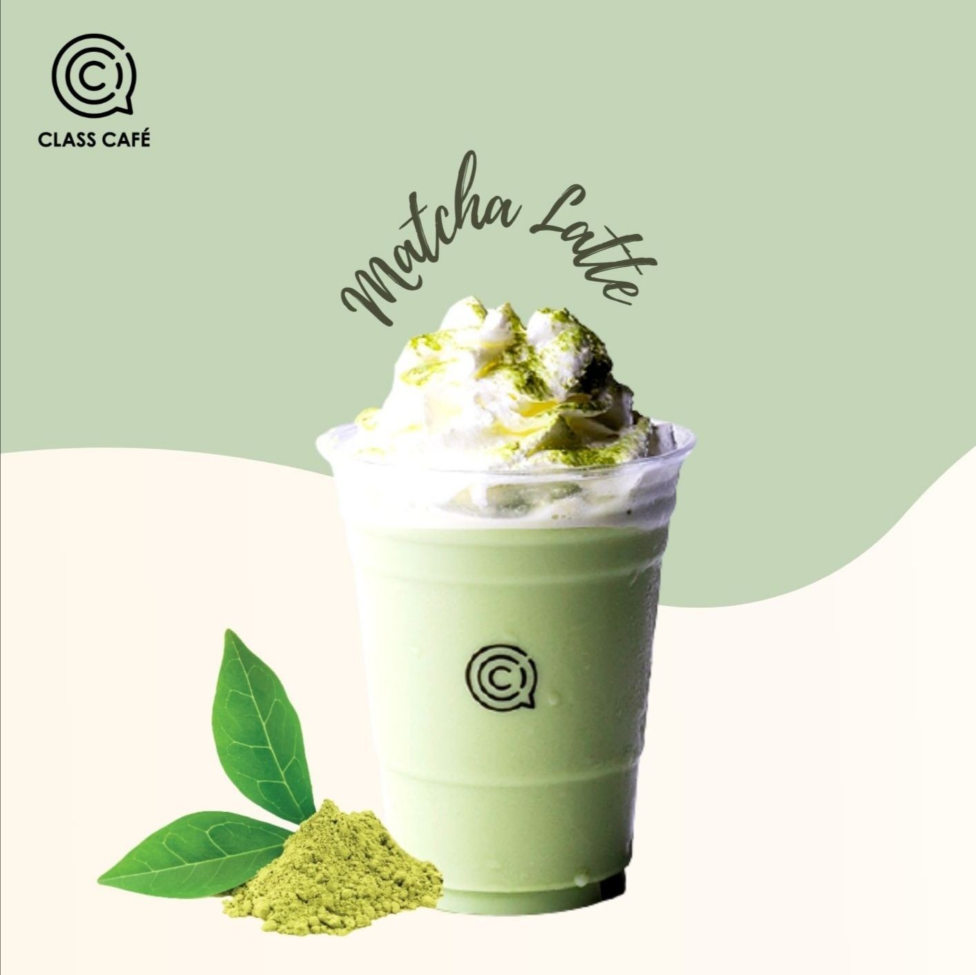 Matcha Latte frappe • image ร้าน CLASS Cafe' เฉลิมวัฒนา หน้าย่าโม - Wongnai