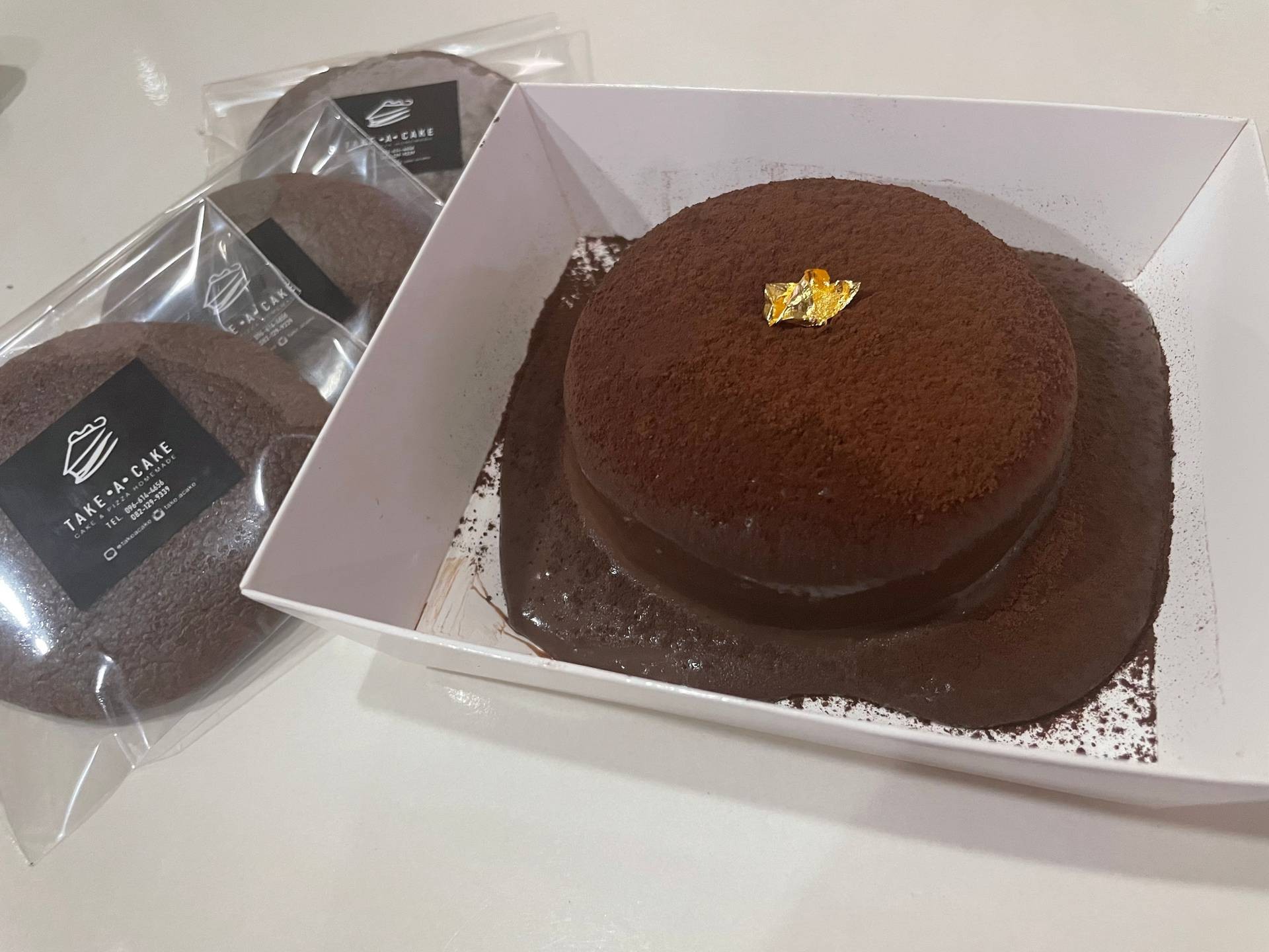 รีวิว TAKE A CAKE (Oridary.Baked) เพชรเกษม 46 - ช็อคเข้มข้นมาก อร่อยๆๆ ...