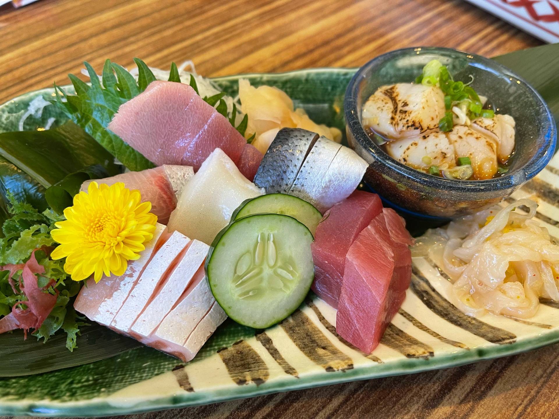 Premium sashimi ร้าน Hanaya