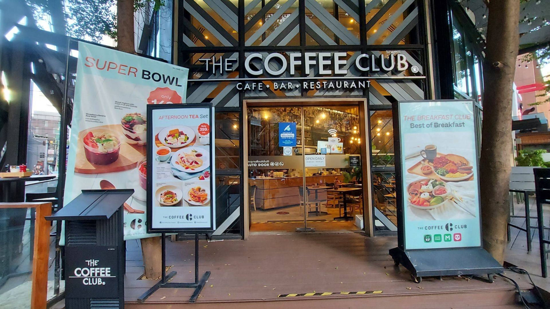 รีวิว The Coffee Club Holiday Inn Sukhumvit Soi 11 - ติดตั้งแอพ Coffee ...