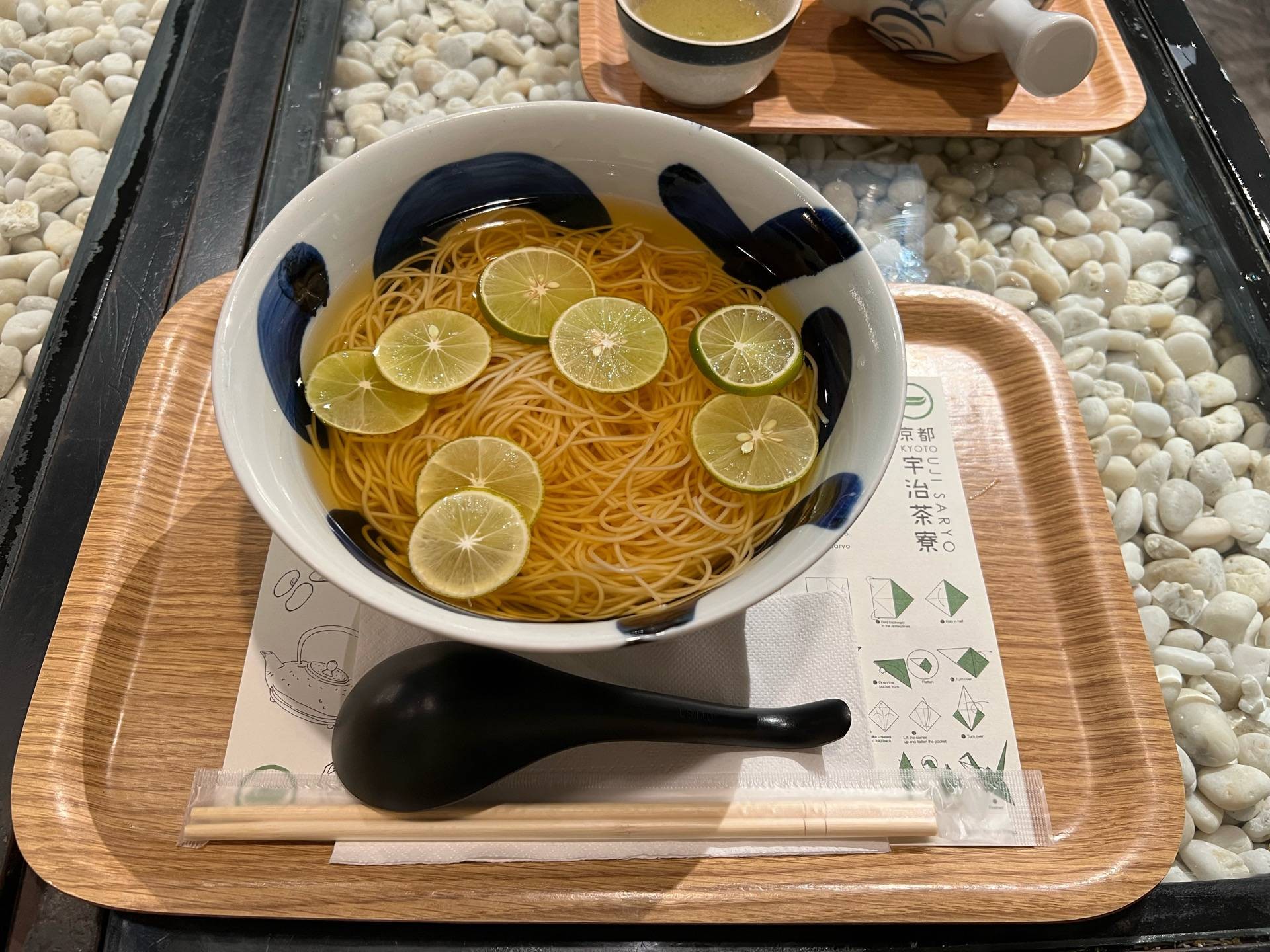 C: Lemon Somen • อร่อย สดชื่น กว่าที่คาดไว้ ร้าน เกียวโต อุจิ ซาเรียว ...