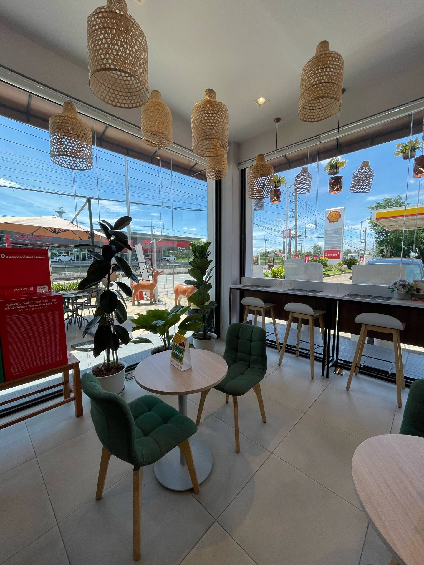 รีวิว Shell Café ปั๊ม shell แม่แตง - Deli Cafe สาขา ปั๊ม shell แม่แตง ...