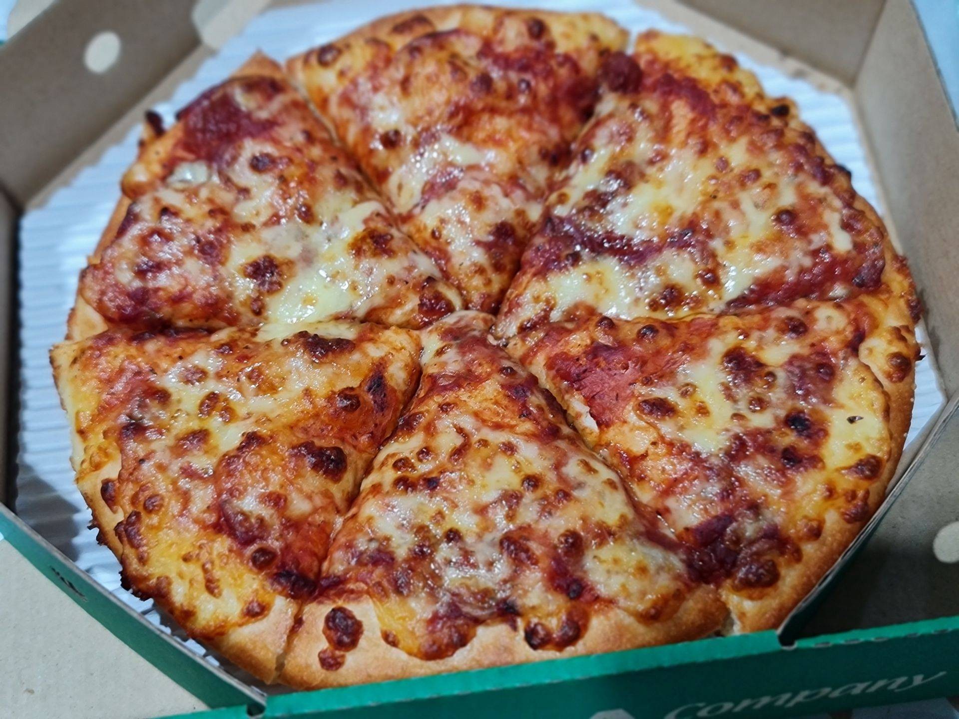 DOUBLE CHEESE PIZZA ร้าน The Pizza Company เซ็นทรัลบางนา