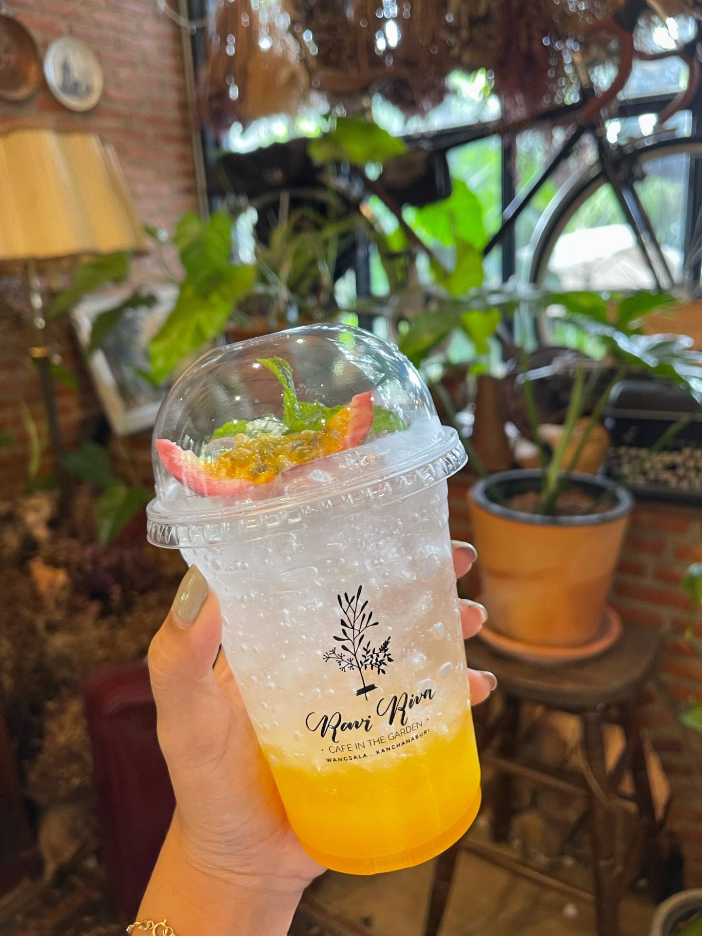 รีวิว RAVI RIVA CAFE - ร่มรื่น บรรยากาศดีมาก