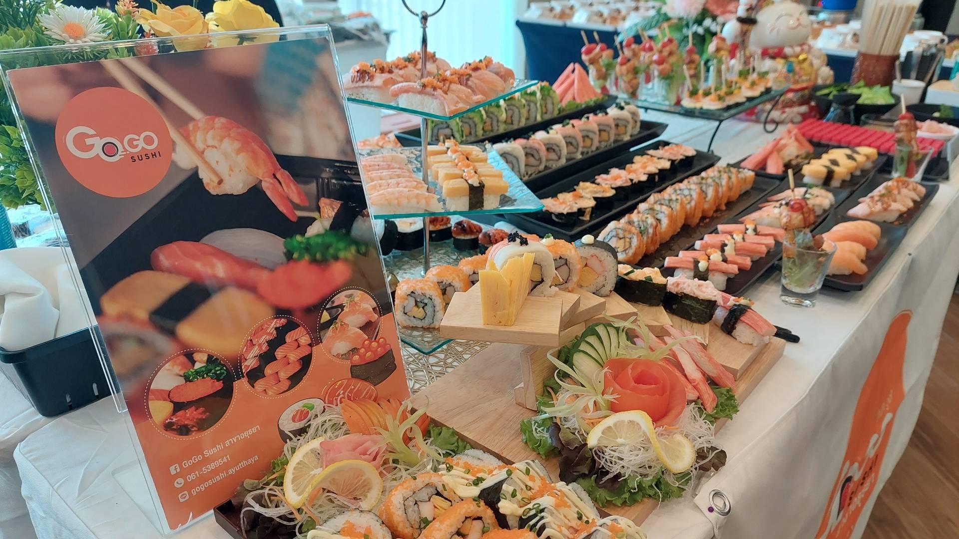 ร้าน GoGo Sushi(โกโก ซูชิ)อยุธยา (ซูชิปั้นสดทุกคำ) | รีวิวร้านอาหาร