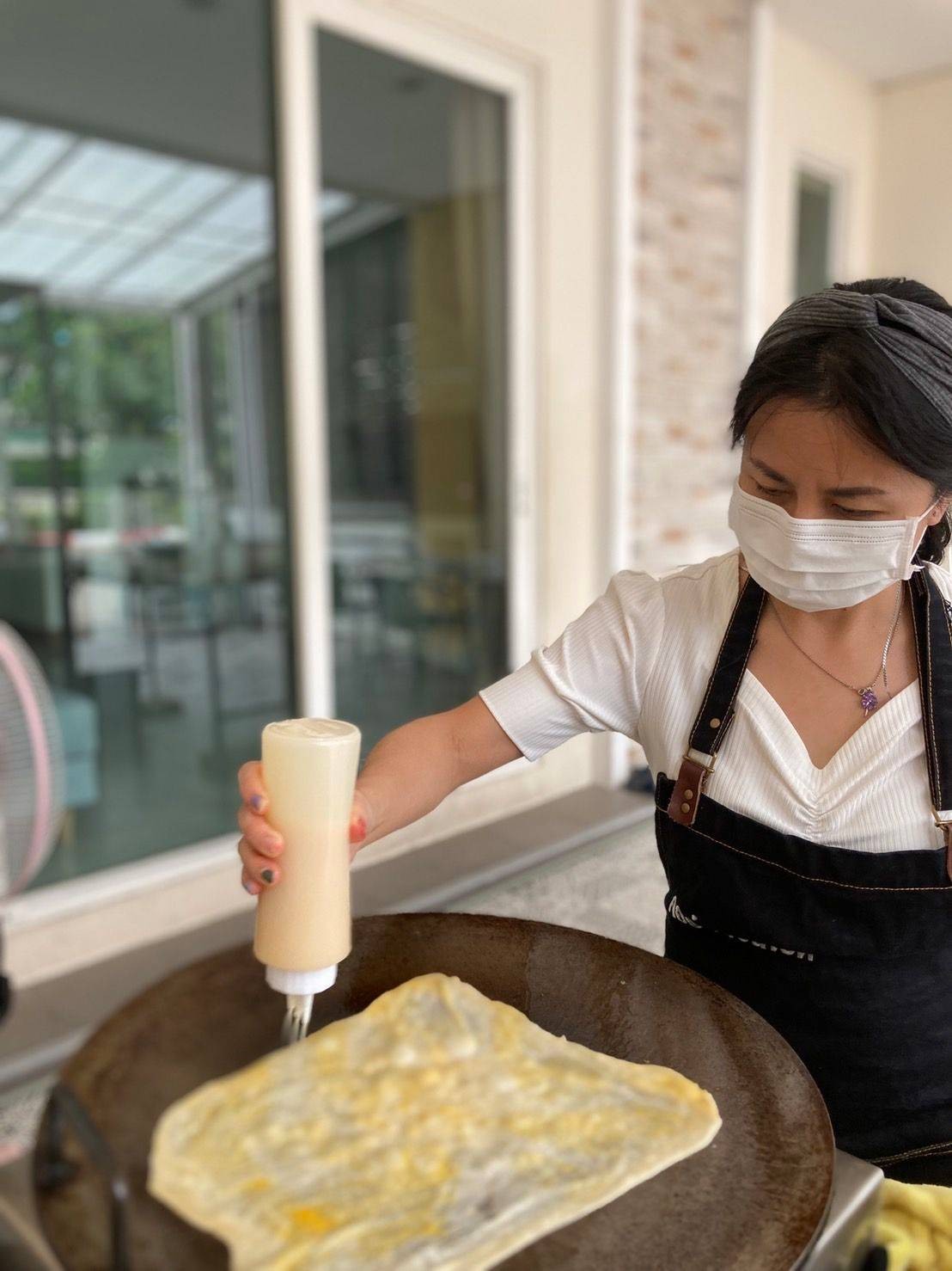 รูป Roti Cha Chak โรตี-ชาชัก @หมู่บ้านรถไฟ