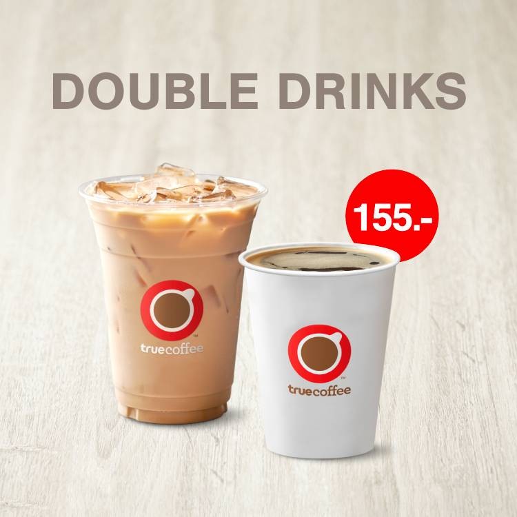 [Promotion] Double Drinks • [Promotion] Double Drinks ร้าน True Coffee ...