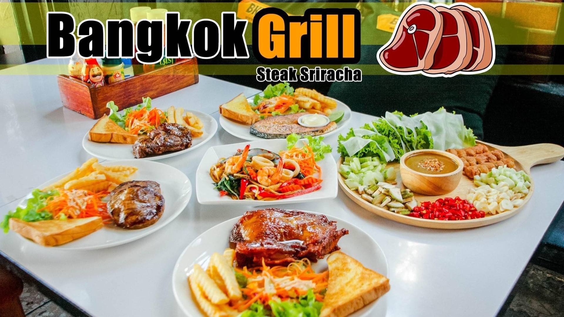 [รีวิว] ร้าน Bangkok Grill ศรีราชา | เมนูแนะนำ รูปภาพ ราคา