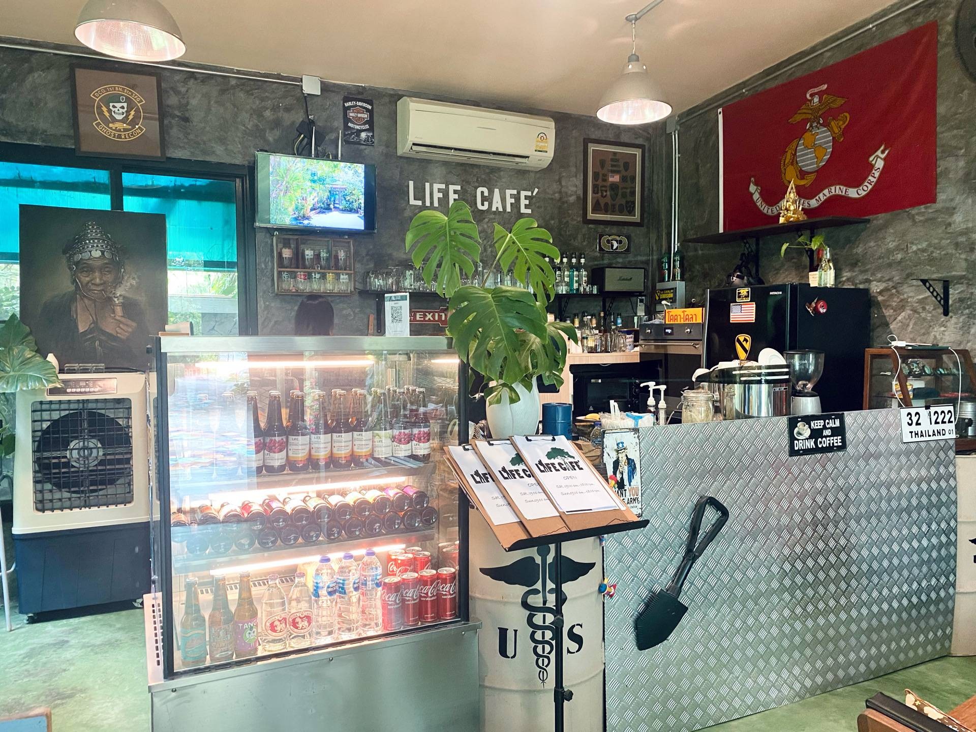 รีวิว Life Cafe - บรรยากาศร่มรื่น อาหารรสชาติโอเค