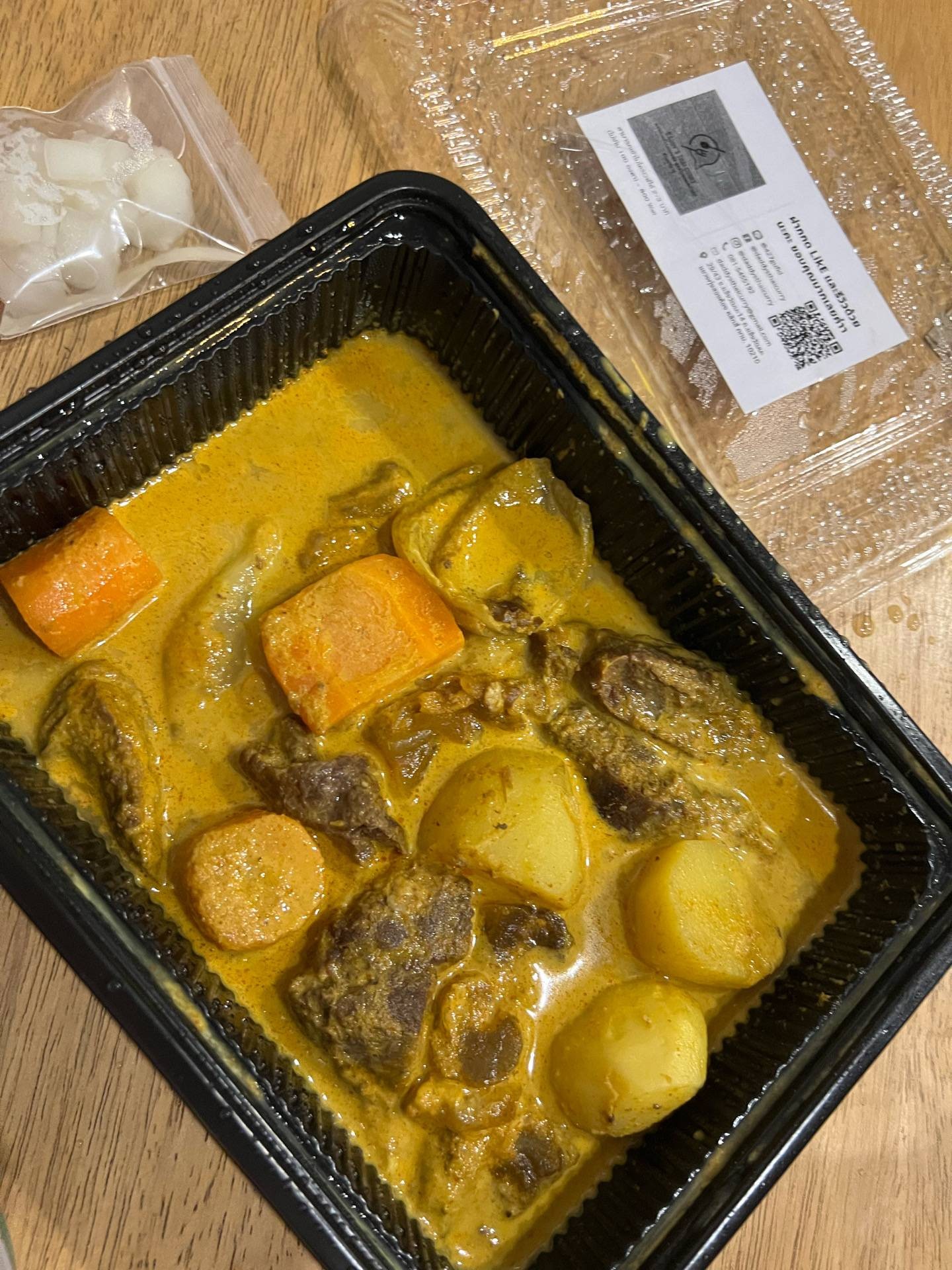 รีวิว แกงกะหรี่ไทยคุณพ่อ - Daddy’s Thai Curry - ส่งฟรีซอยแจ้ง14 ตรงเวลา คนขายอัธยาศัยดี