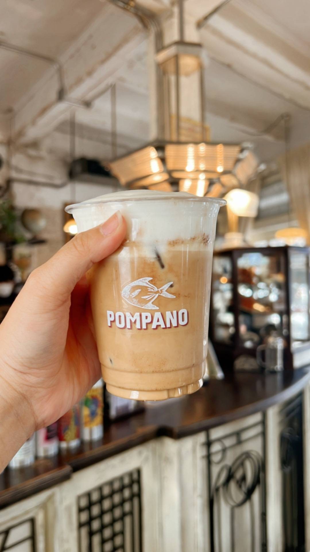 รีวิว Pompano cafe หัวลำโพง - กาแฟเขาดีจริงๆค่ะ