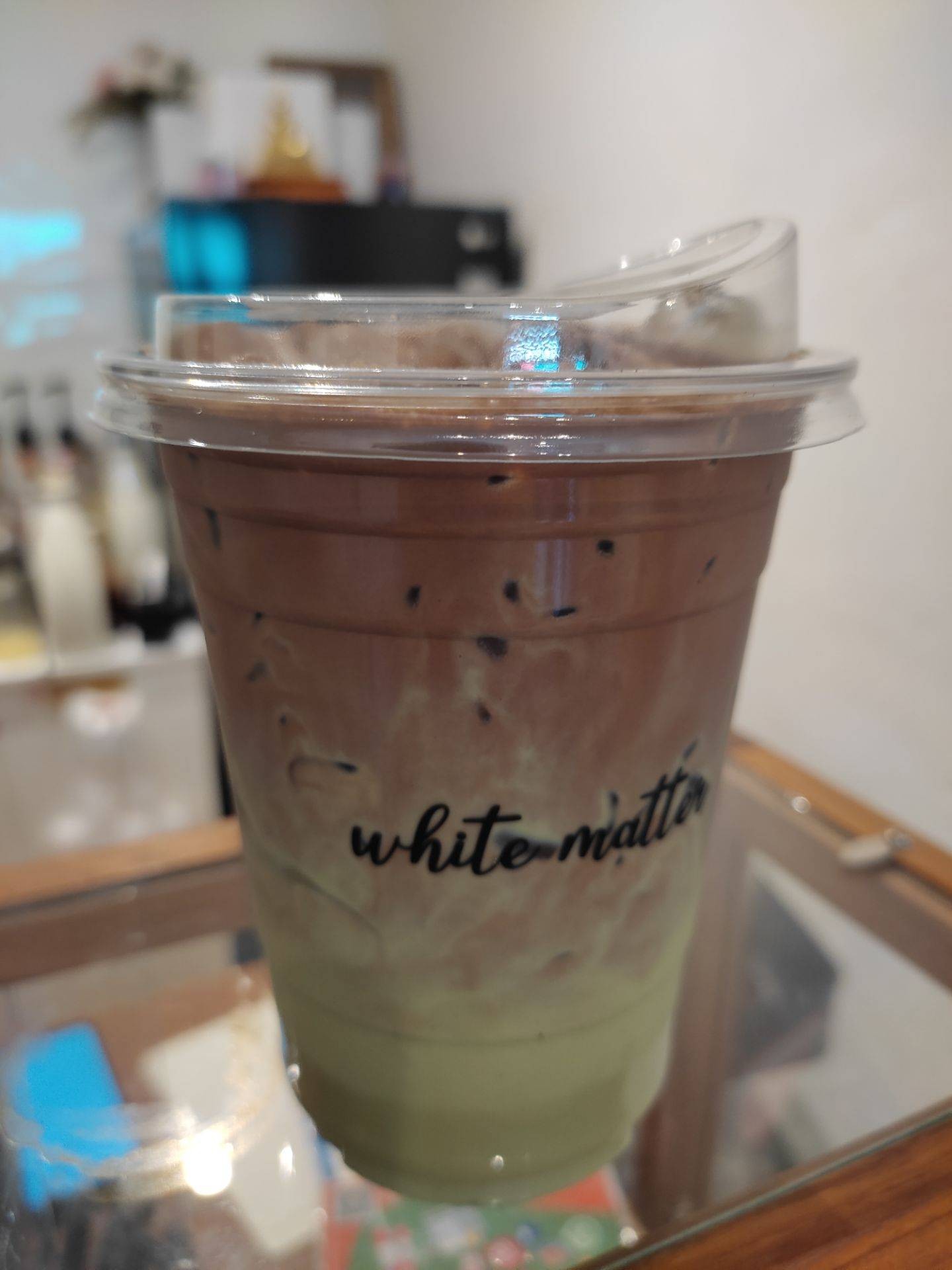 Cocoa matcha • 65 ร้าน white matter coffee - Wongnai
