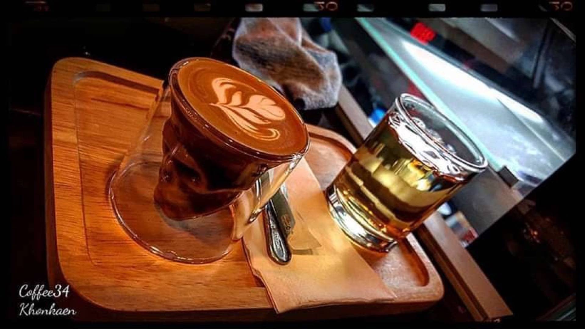 [รีวิว] ร้าน Coffee 34 | เมนูแนะนำ รูปภาพ ราคา