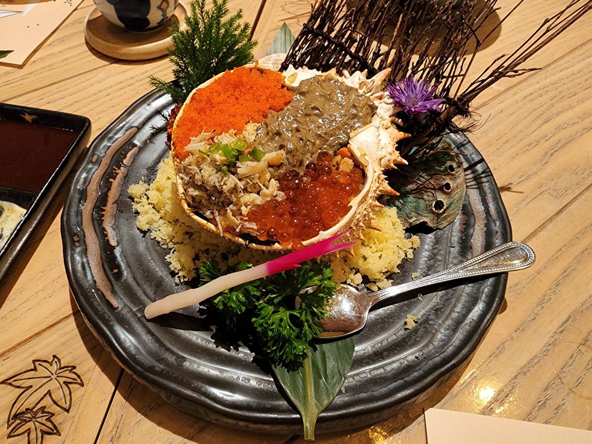 Spider Crab Fried Rice - ข้าวผัดปูสไปเดอร์สูตรพิเศษ ร้าน ZURU ...