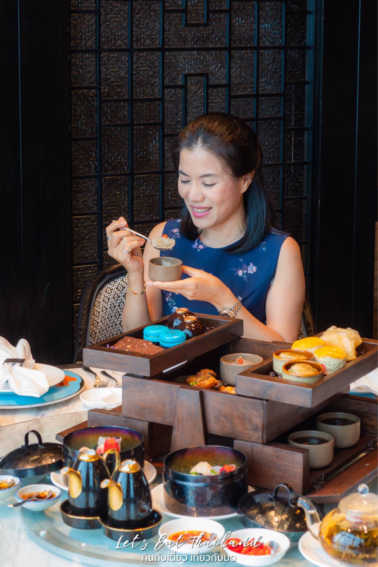 รีวิว Yào Restaurant โรงแรม แบงค็อก แมริออท เดอะ สุรวงศ์ - Chinese high tea