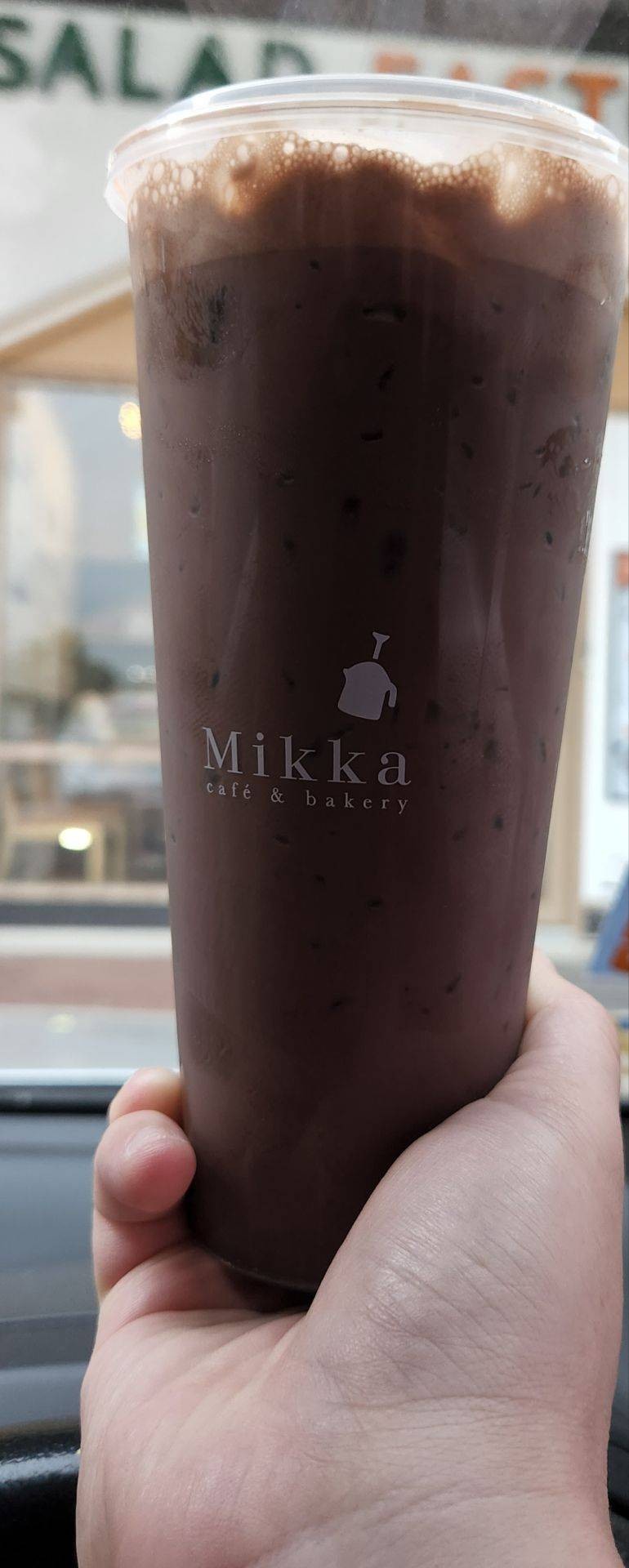 รีวิว Mikka Café & Bakery ปั้ม Caltex คลอง 3 - dark chocolate เข้มข้นจริง