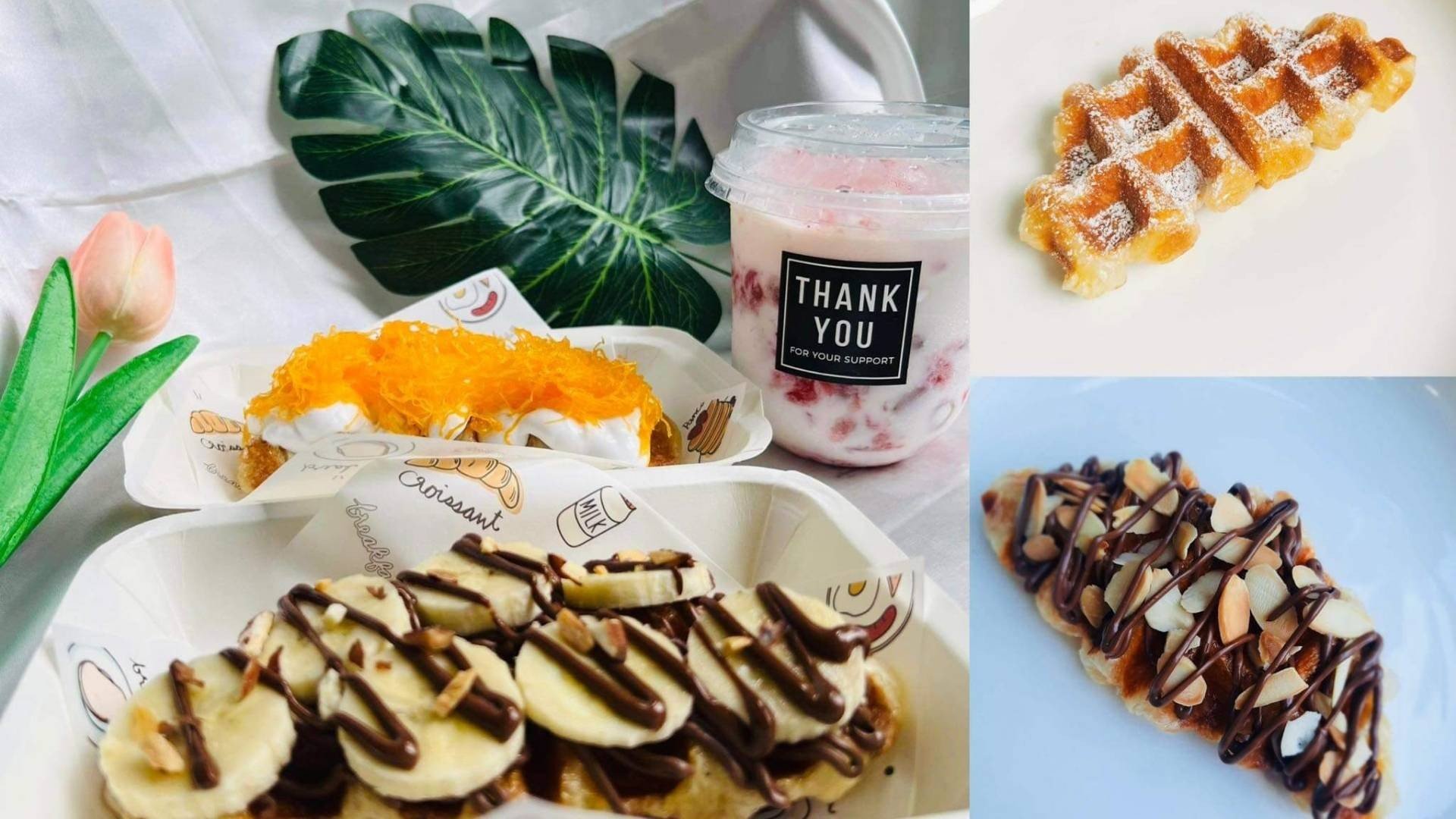 Croffle& วาฟเฟิล - สั่งอาหารเดลิเวอรี | Wongnai x LINE MAN