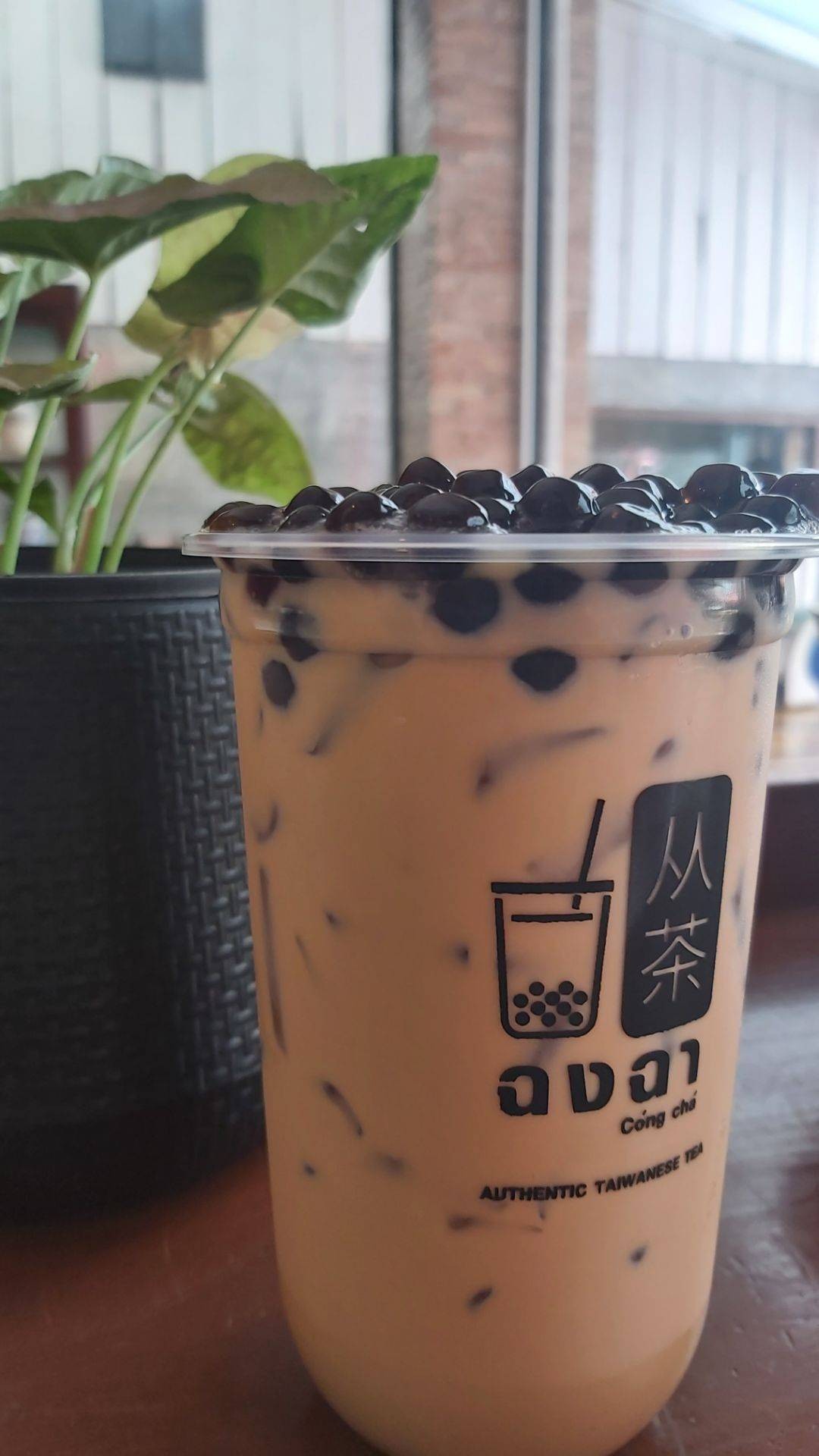 รีวิว ฉงฉา 从茶 Authentic Taiwanese Tea ถ.ช้างเผือก - อร่อยเข้มข้น ไข่มุก ...