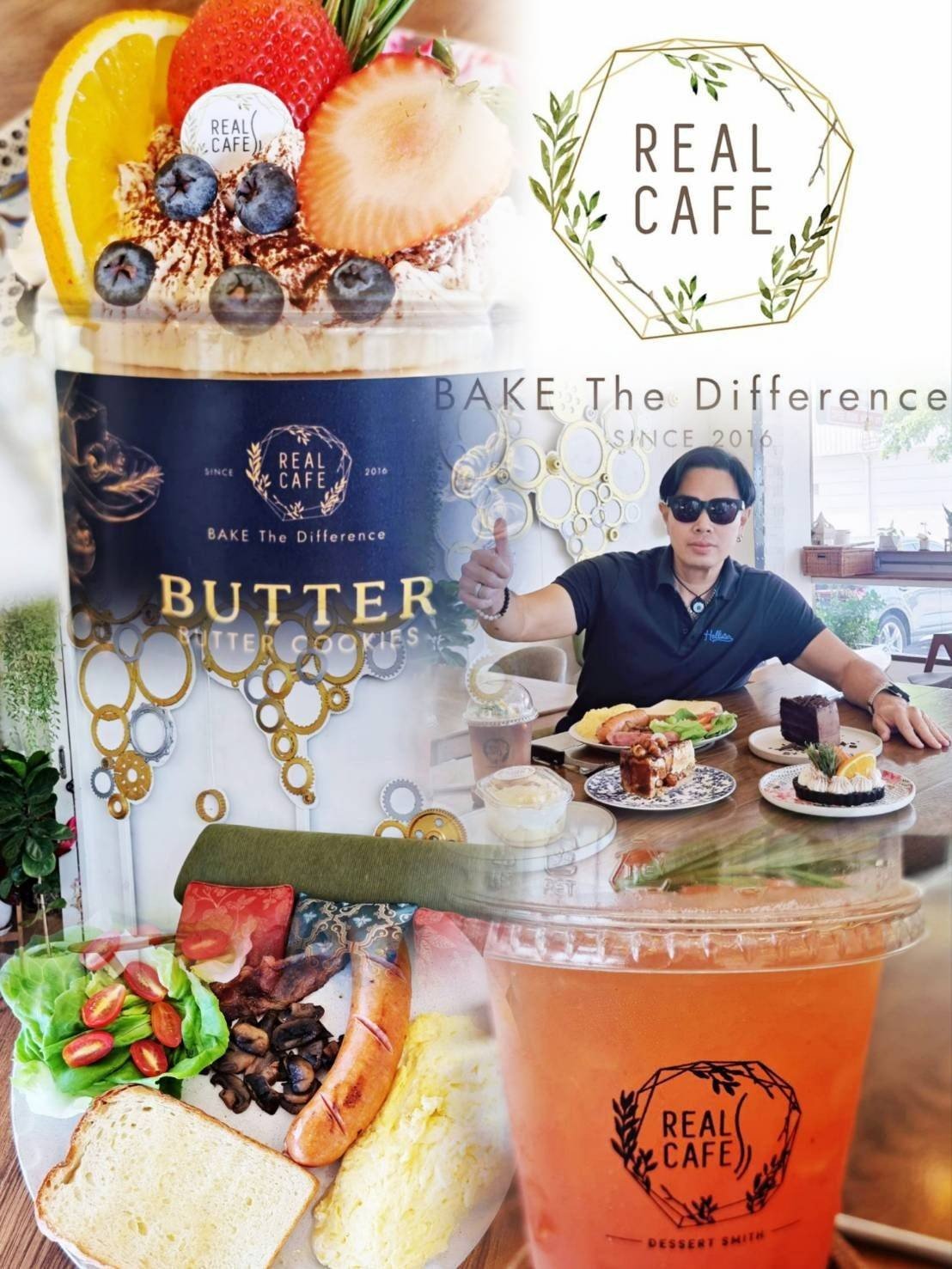 รีวิว Real Cafe - Landmark วิถีคาเฟ่แบรนด์ดัง บนถนนราชพฤกษ์ "Real Cafe"