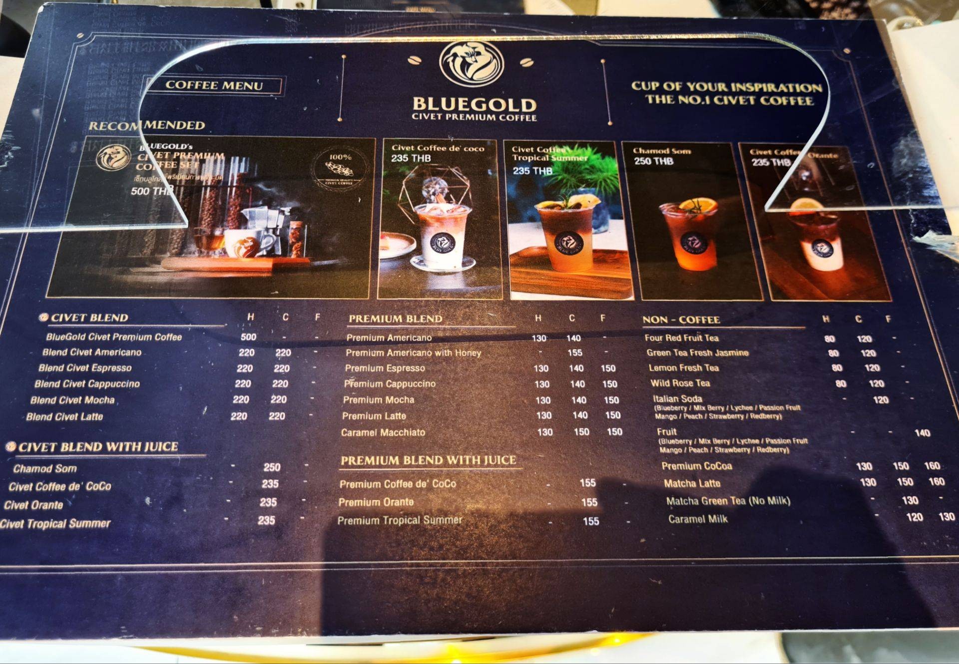 รูป กาแฟขี้ชะมด Bluegold Roaster Coffee เลียบทางด่วนเอกมัย-รามอินทรา