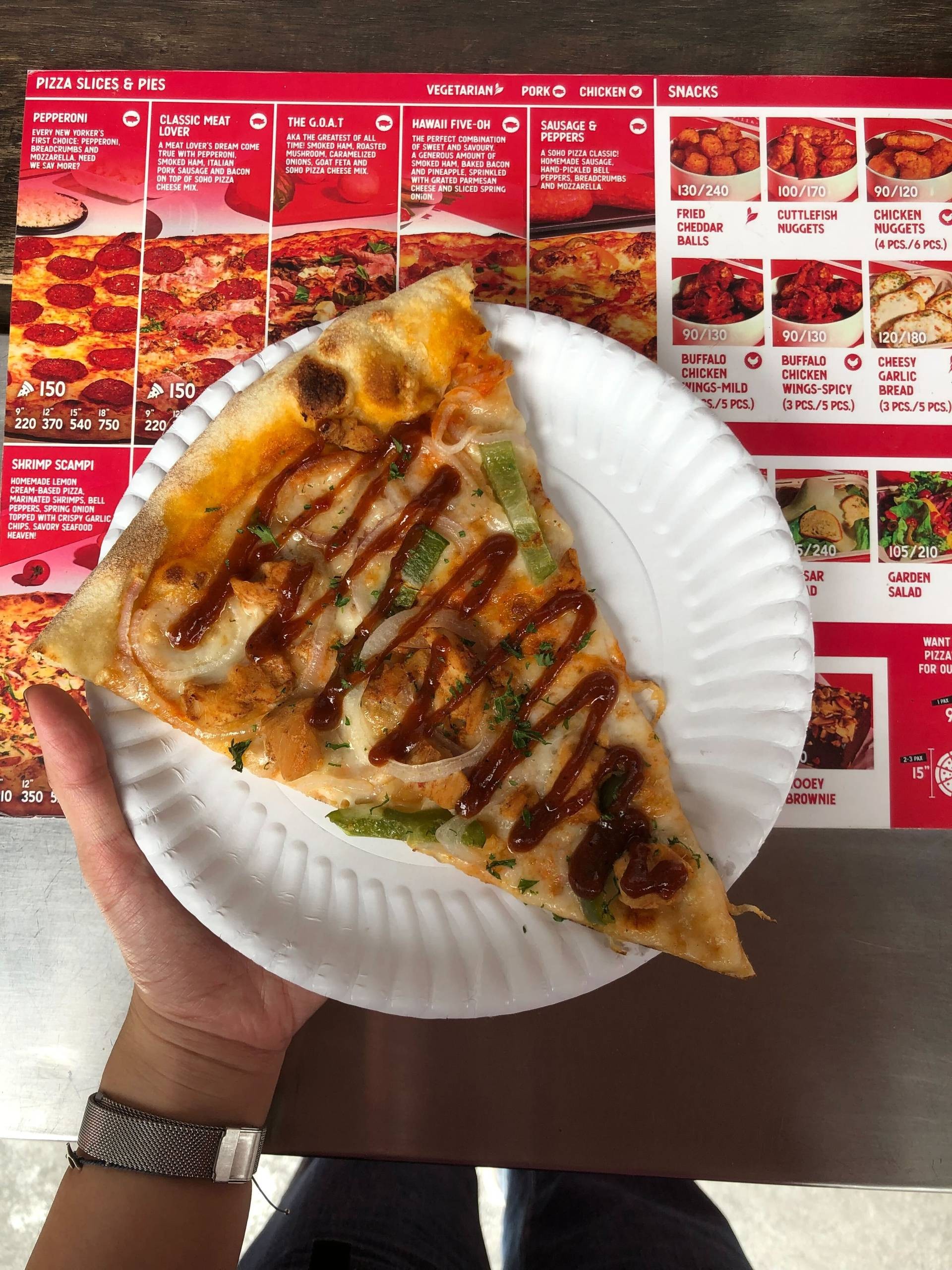 รีวิว Soho Pizza เดอะมอลล์งามวงศ์วาน - Slice of the week 99 THB Promotion