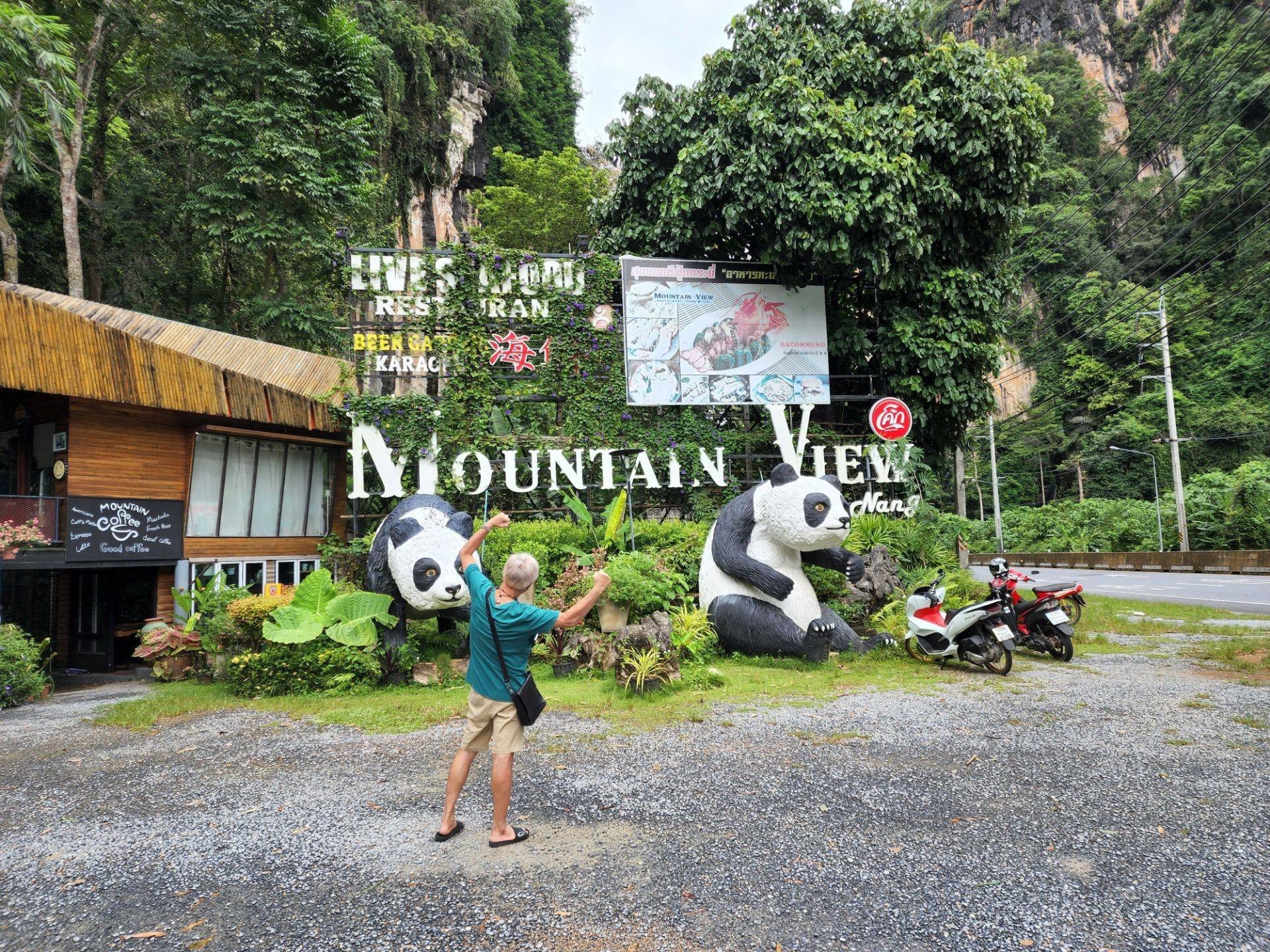 รีวิว Mountain View Restaurant Aonang, Krabi กระบี่ - Mountain View ...