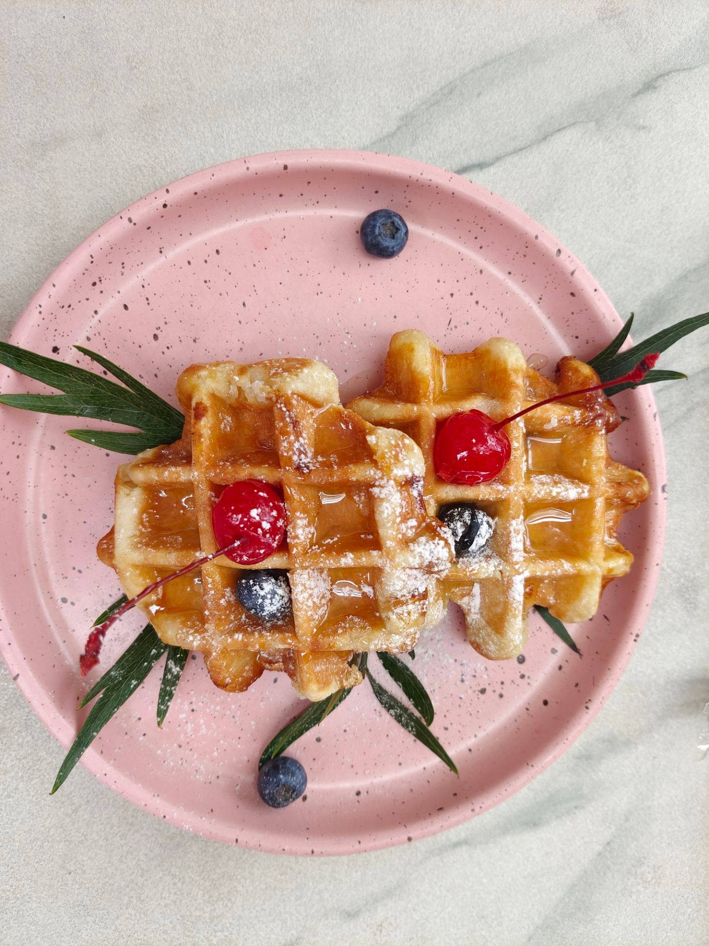 Waffle Truffle. • 160 บาท ร้าน Red Temp Coffee - Wongnai