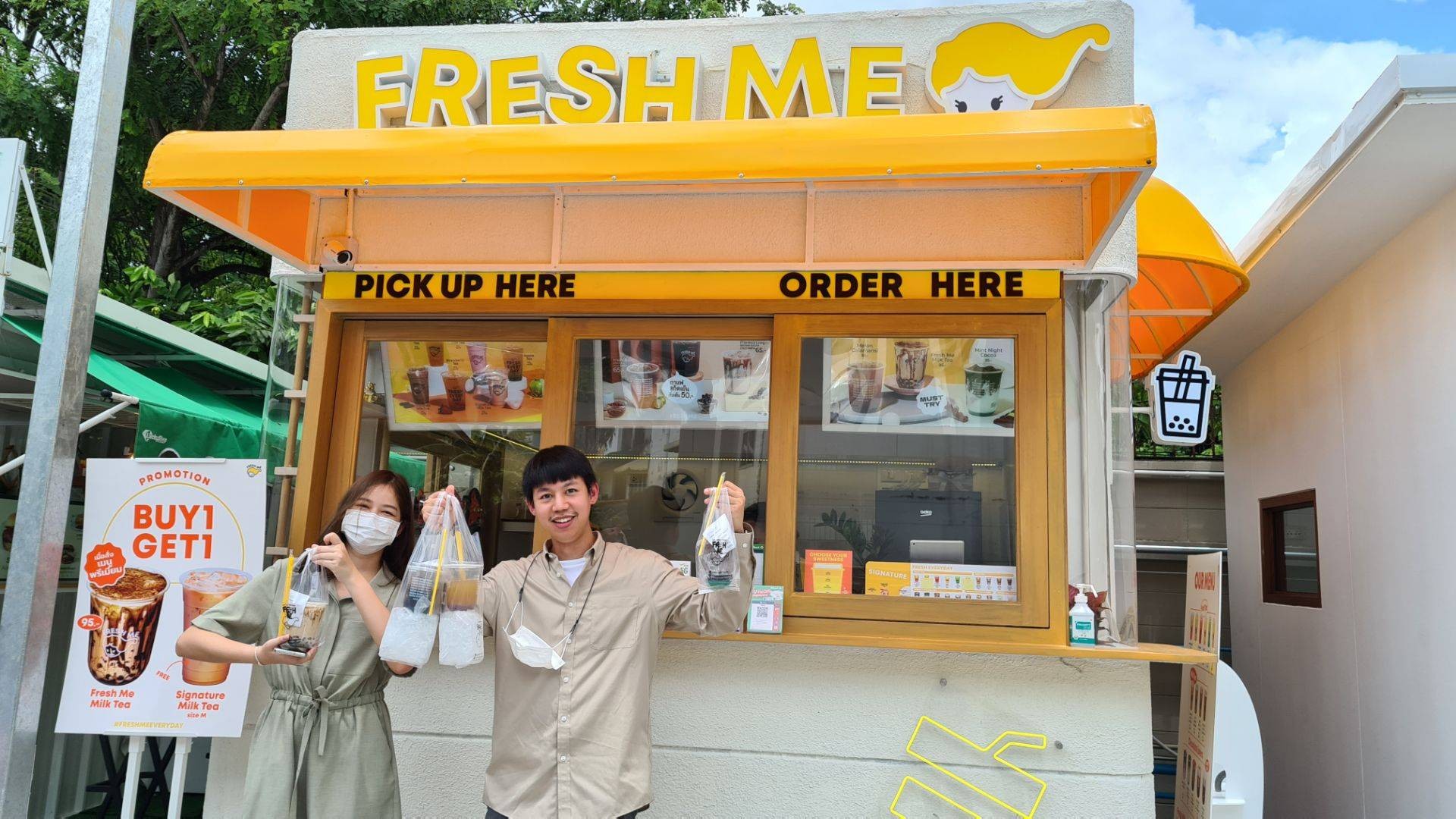 รีวิว Fresh Me 026 FRESH ME ปั้มบางจาก เสนานิคม - เครื่องดื่มอร่อย ...