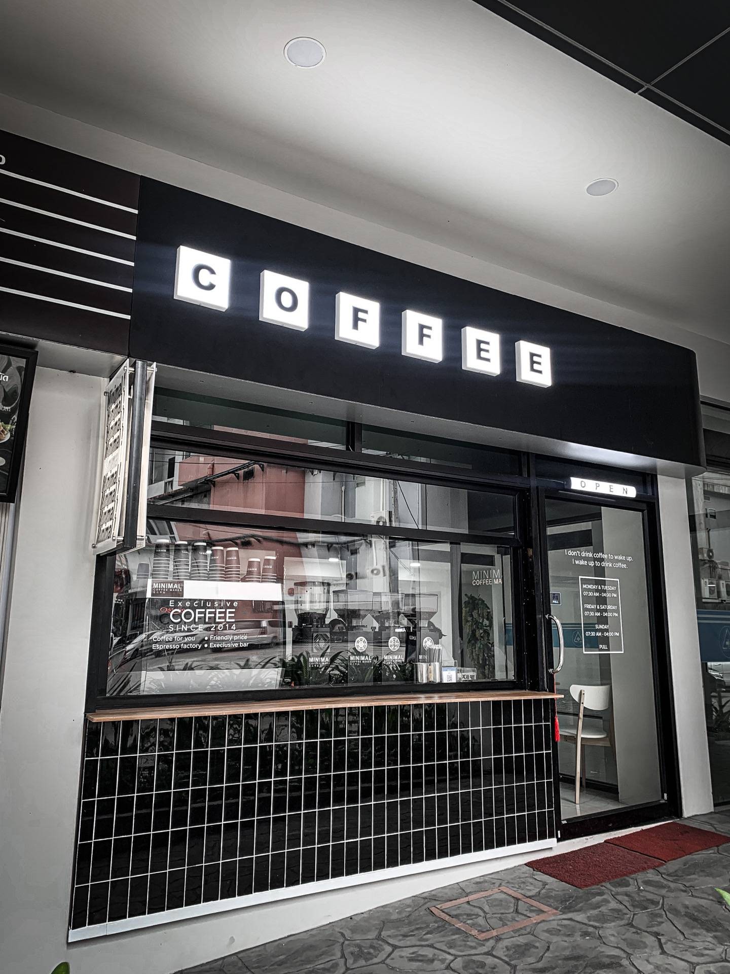 รีวิว Minimal Coffee พายัพ(1) - กาแฟminimal สำหรับคนชอบความเรียบง่าย