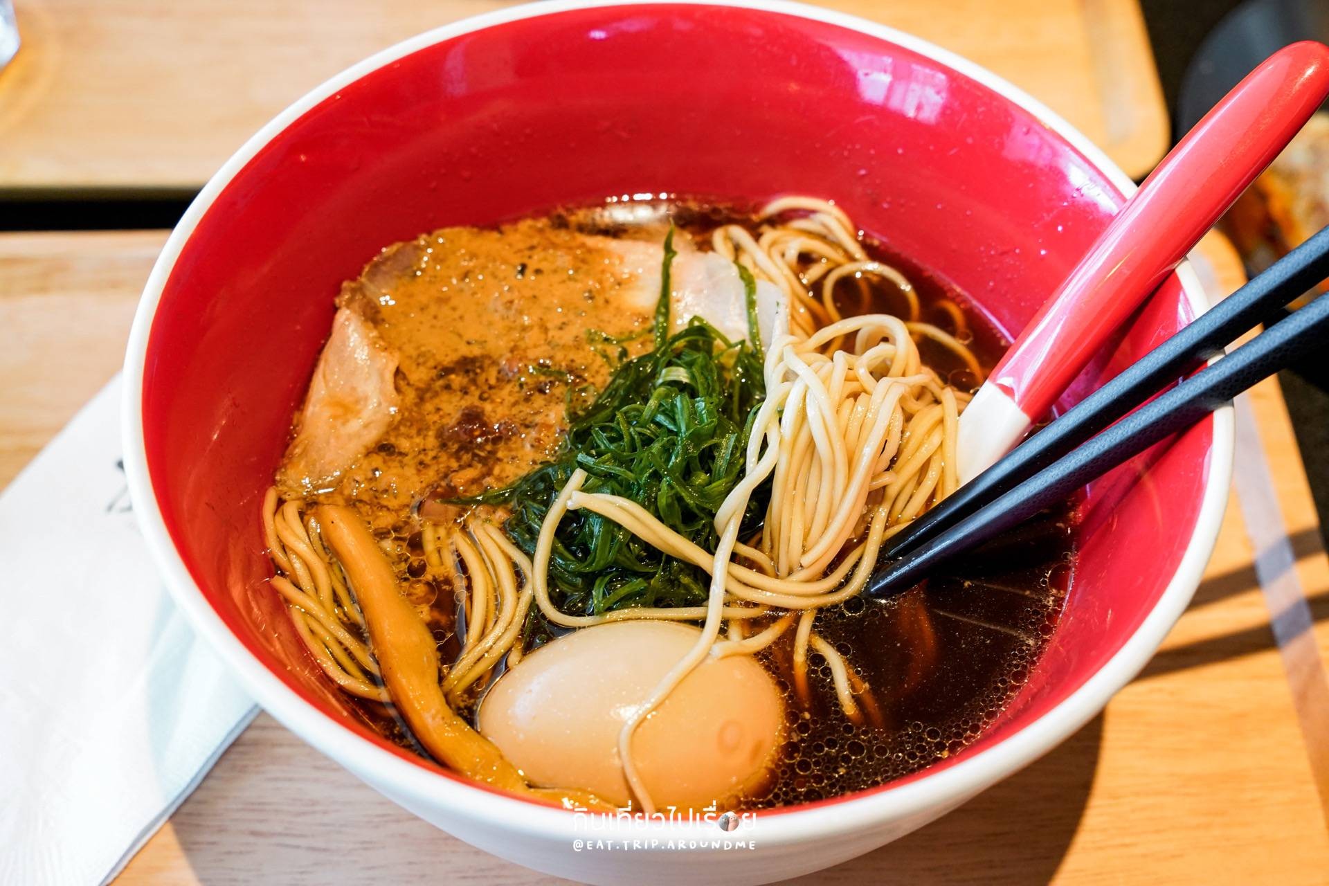 Tsuta Signature Shoyu Soba ร้าน Tsuta Japanese Soba Noodle Michelin